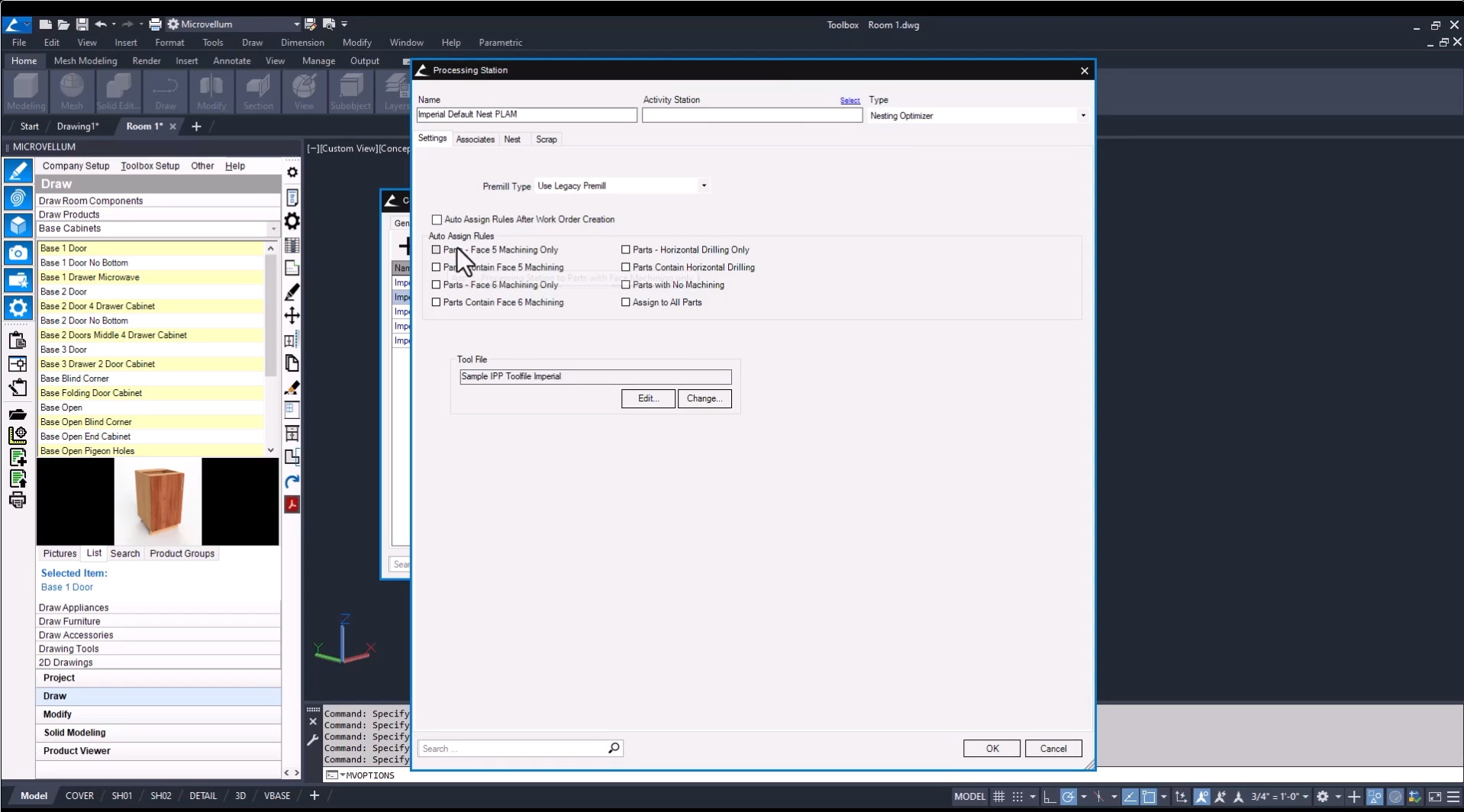 Creating a New Processing Station with Different Nest Settings | Microvellum University