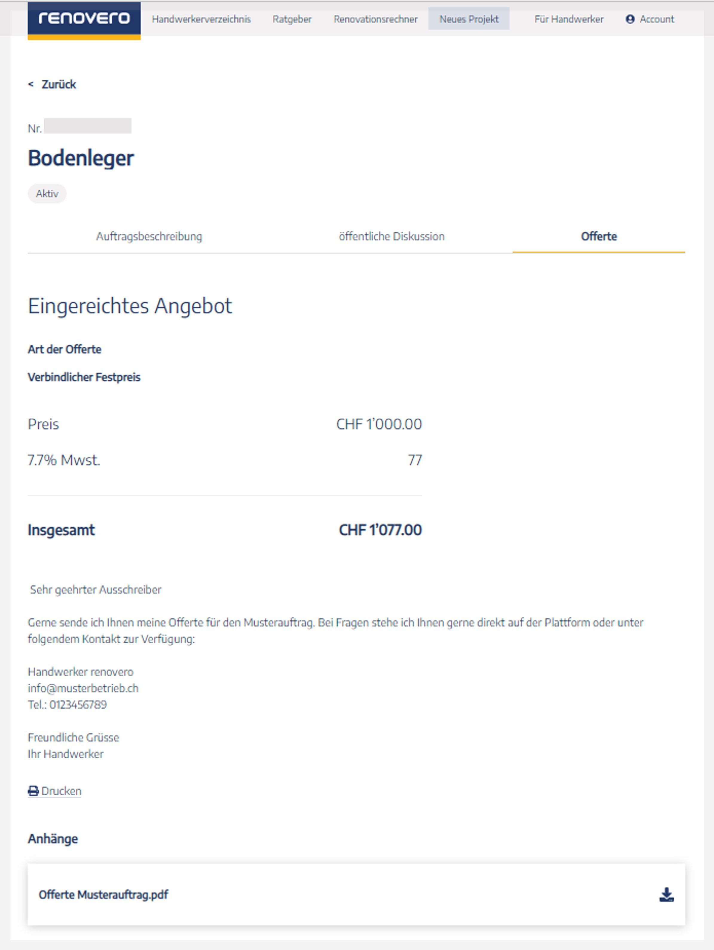 H ufig Gestellte Fragen Handwerker Renovero