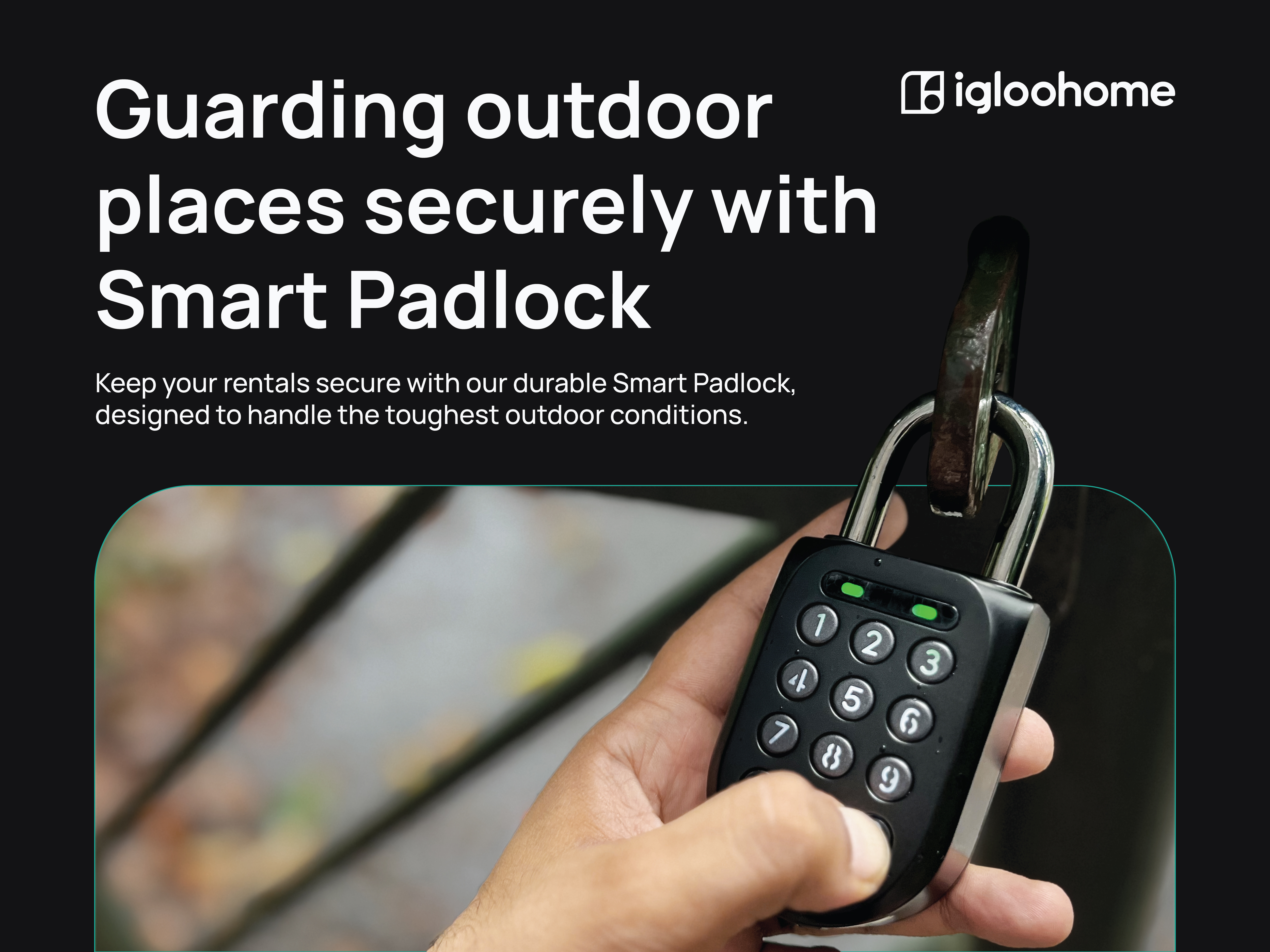 Secure Your Outdoor Spaces with igloohome Smart Padlock 2