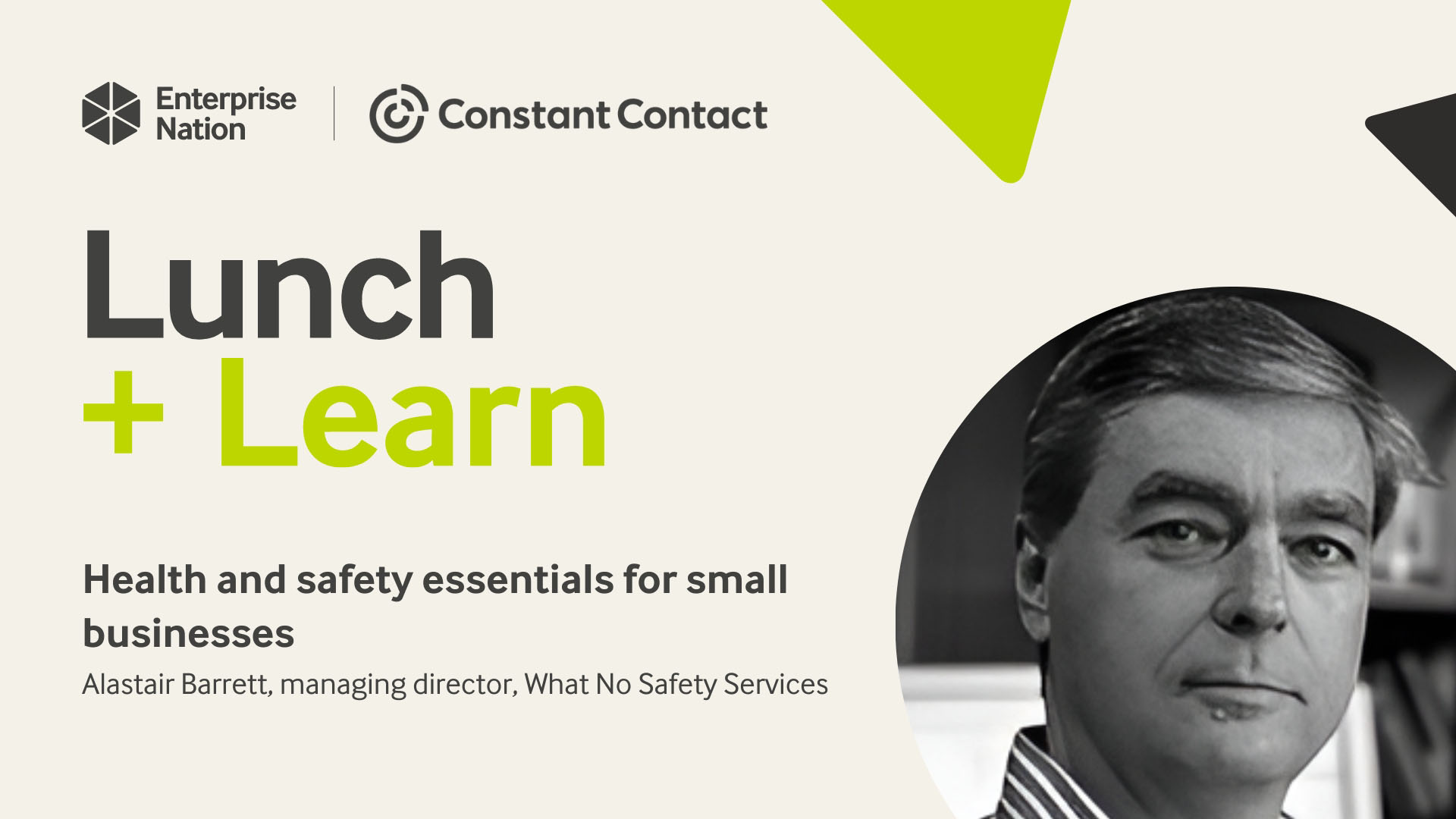 Lunch and Learn: Health and safety essentials for small businesses ...
