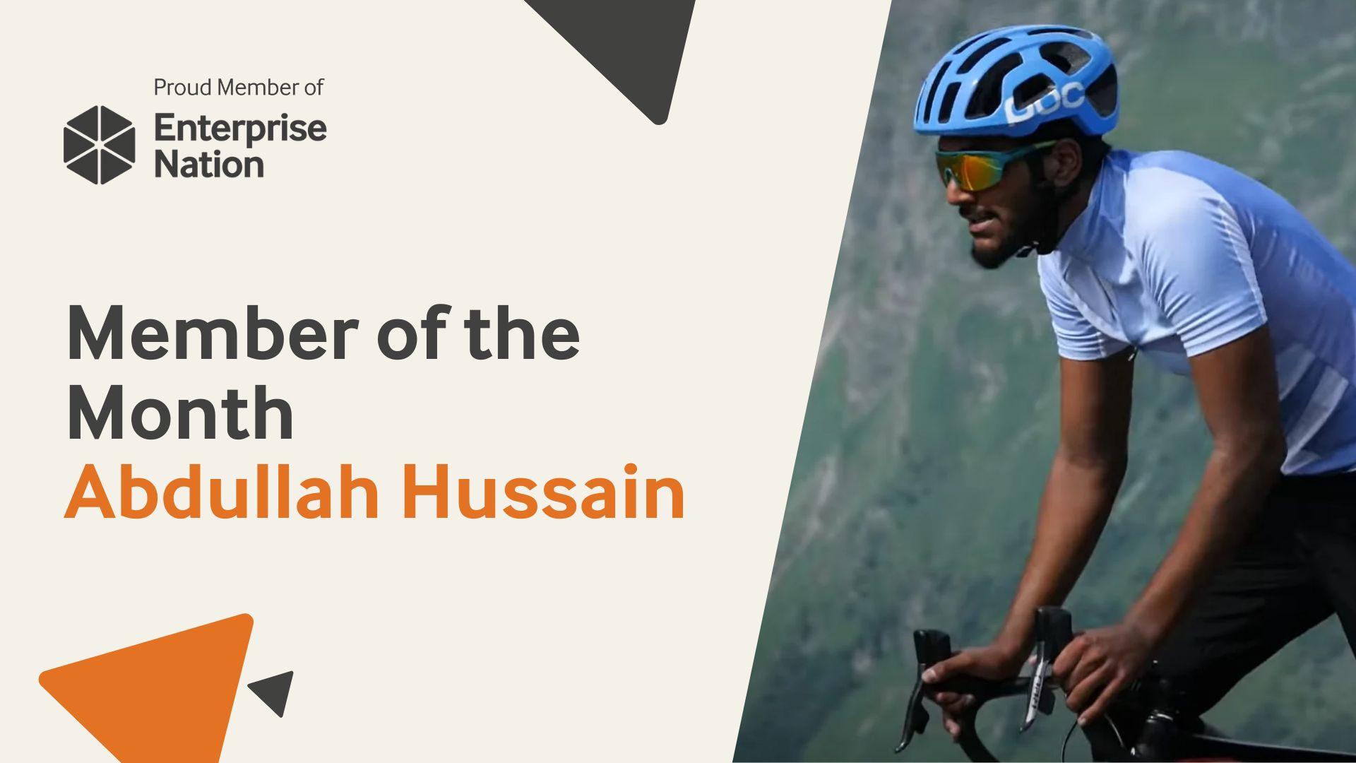 Member of the Month: Abdullah Hussain | Enterprise Nation