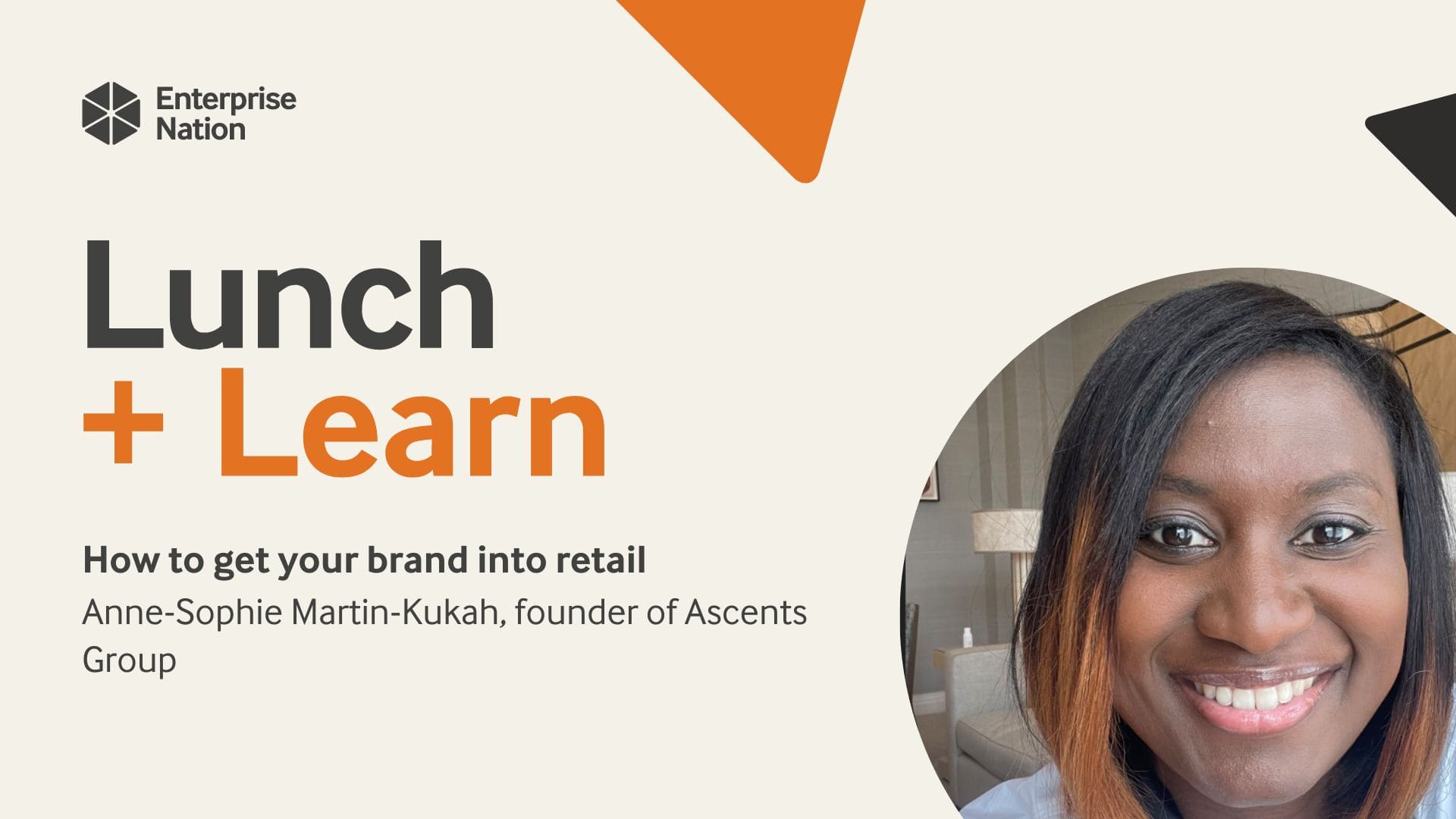 Lunch and Learn: How to get your brand into retail | Enterprise Nation