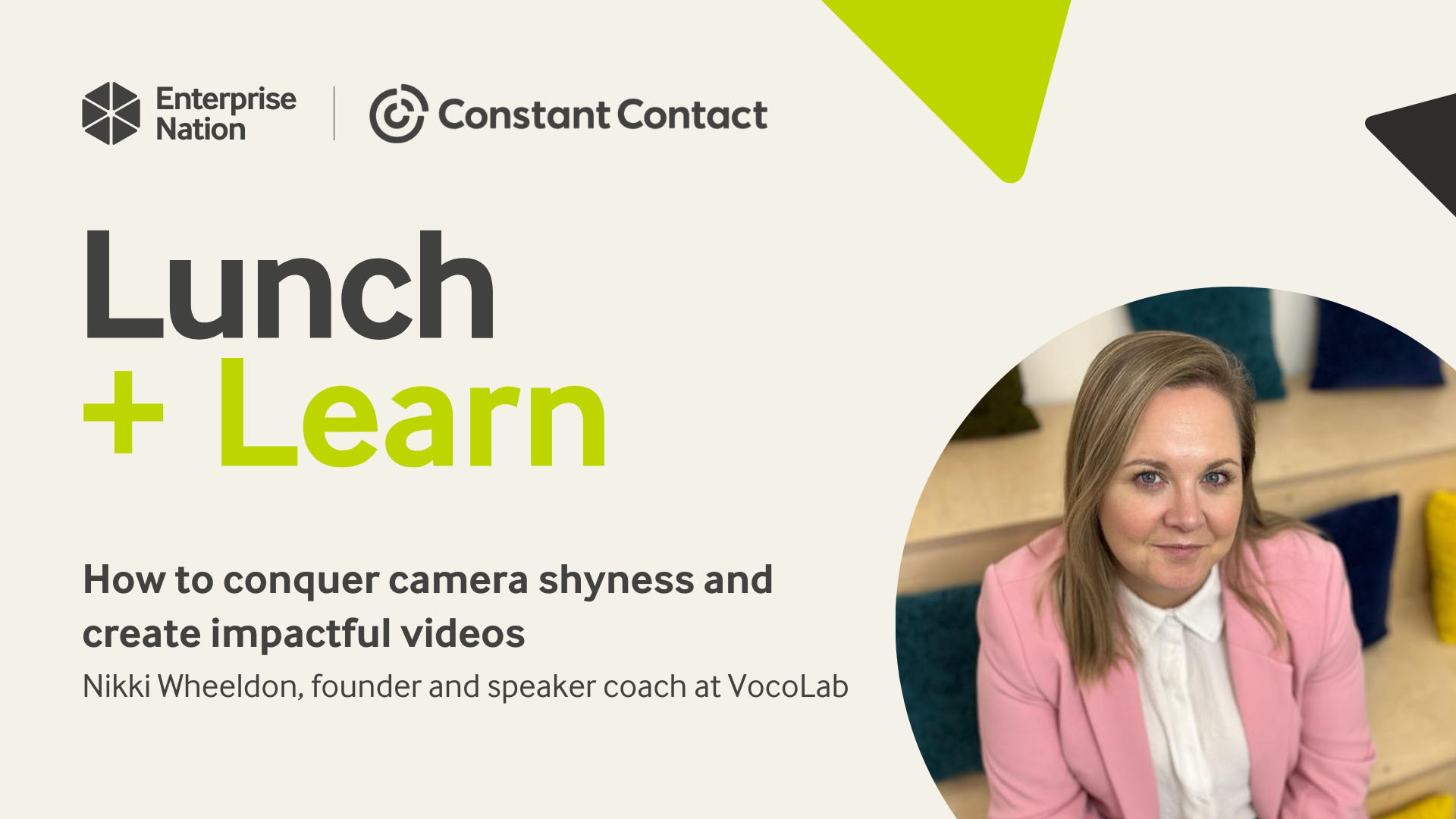 How to conquer camera shyness and create impactful videos | Enterprise Nation