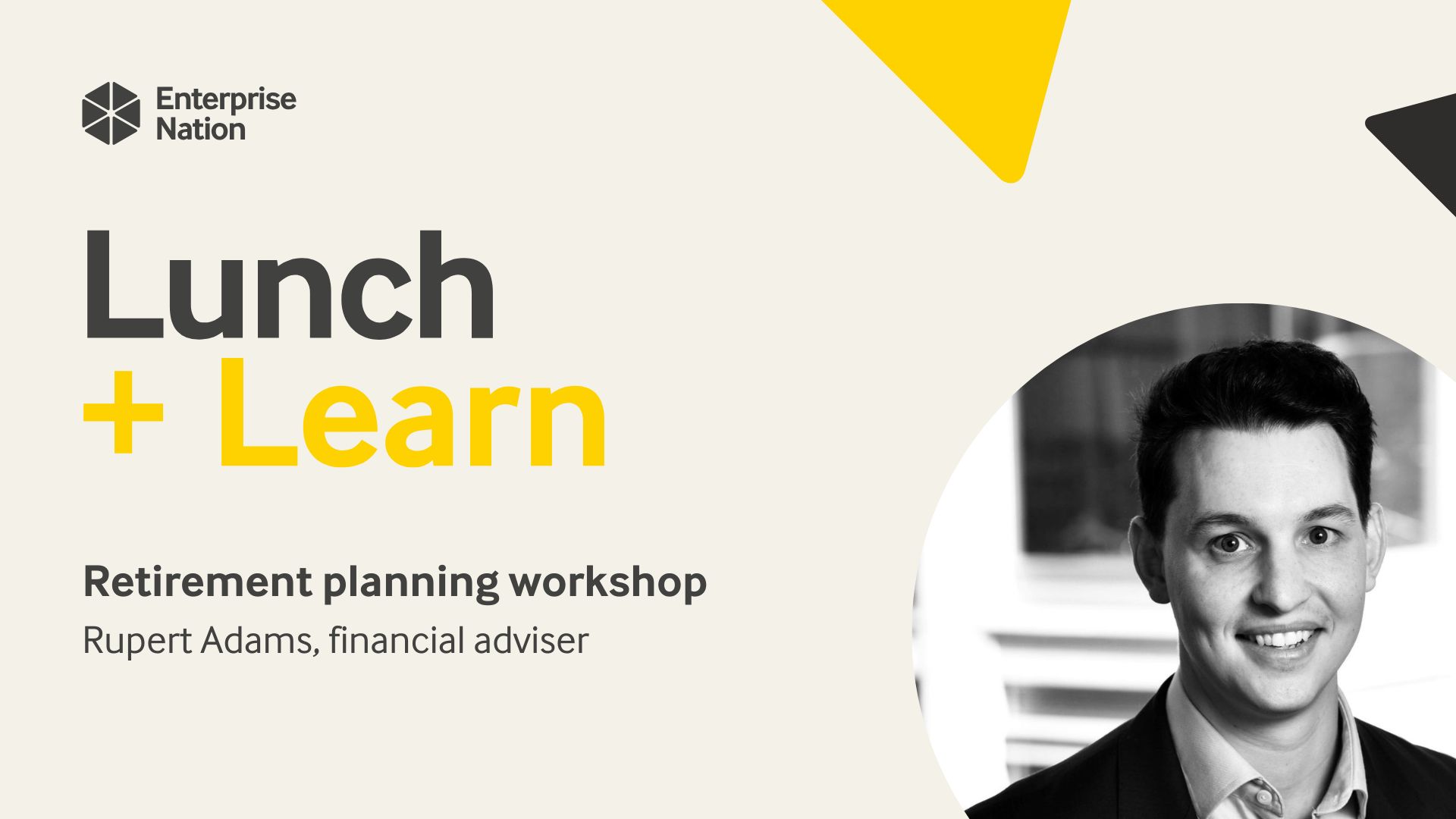 Retirement planning workshop | Enterprise Nation