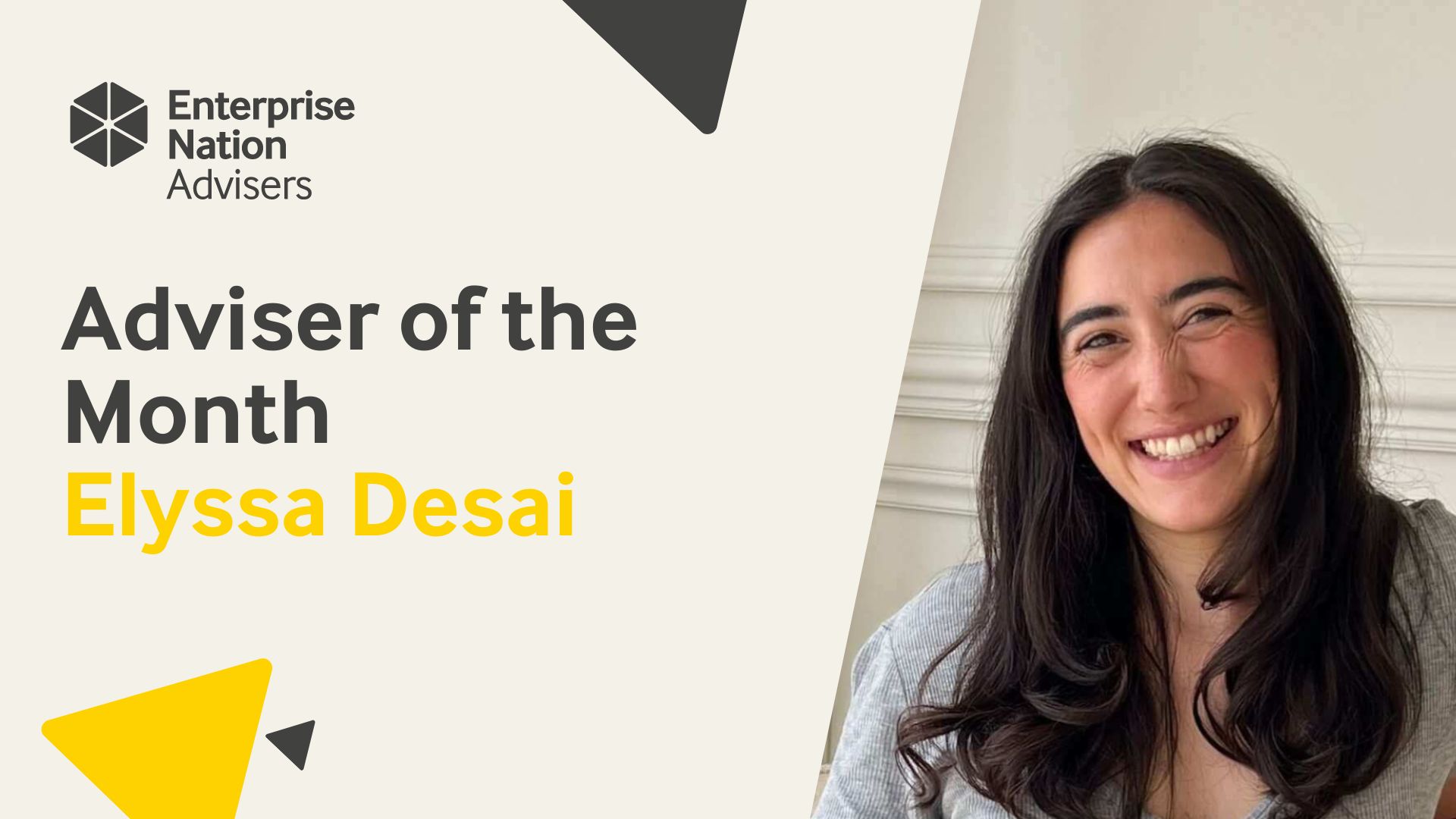 Adviser of the Month: Elyssa Desai | Enterprise Nation
