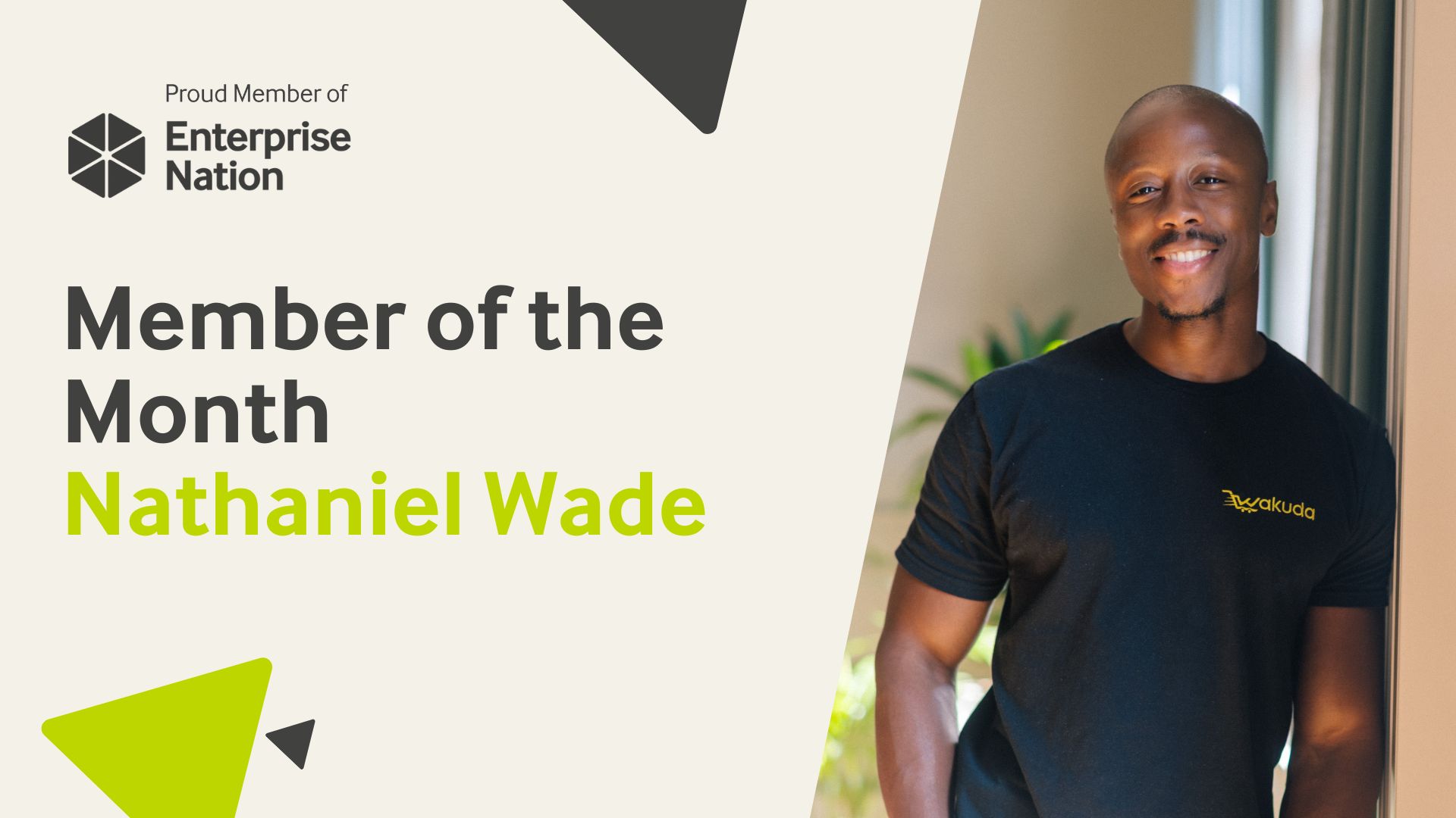Member of the Month: Nathaniel Wade | Enterprise Nation