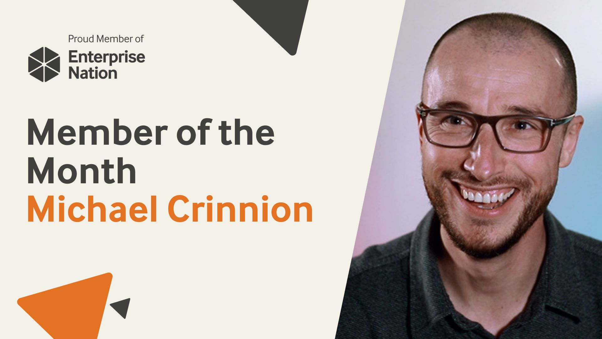 Member of the Month: Michael Crinnion | Enterprise Nation