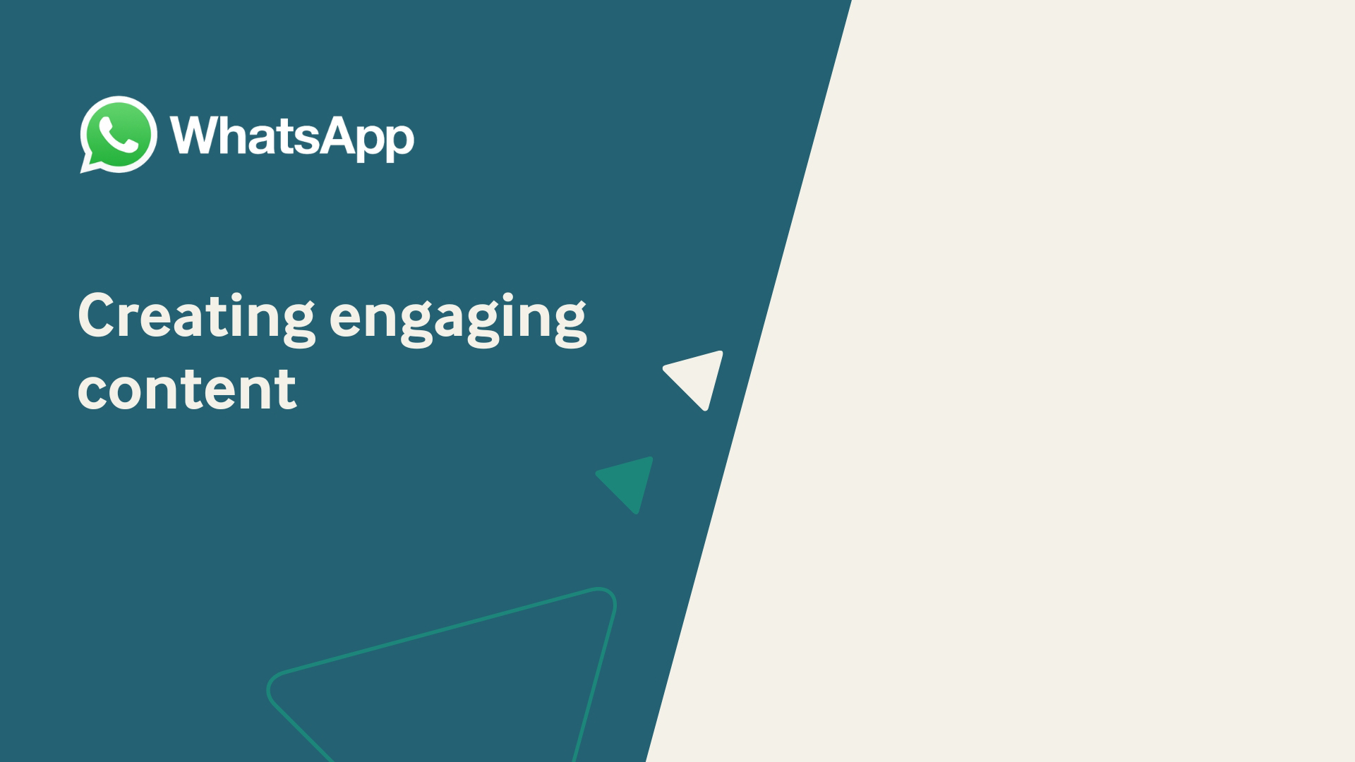 WhatsApp Business: Creating engaging content | Enterprise Nation