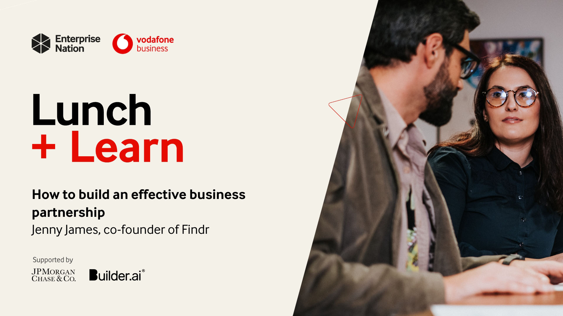 Lunch and Learn: How to build an effective business partnership | Enterprise Nation