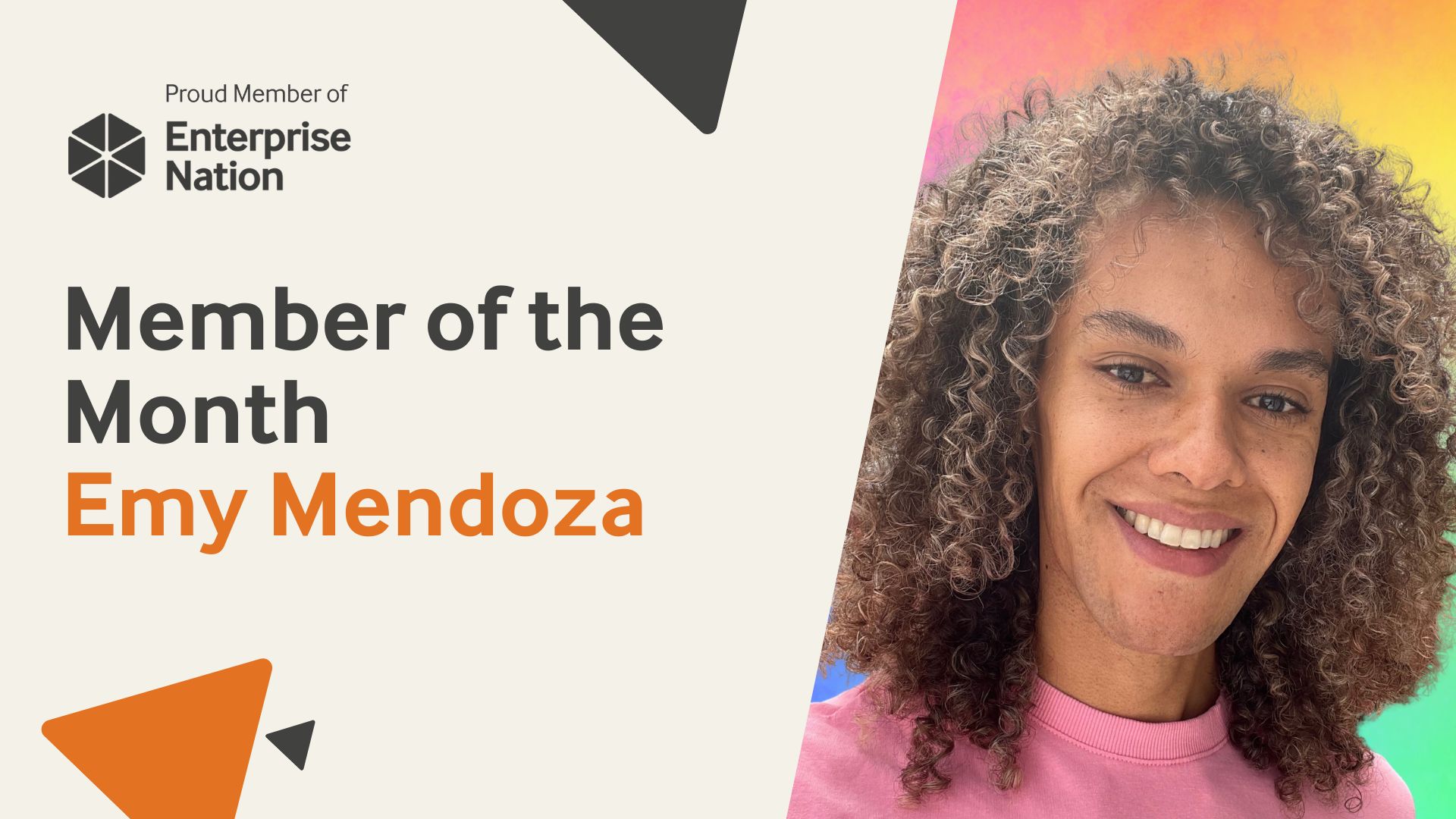 Member of the Month: Emy Mendoza | Enterprise Nation