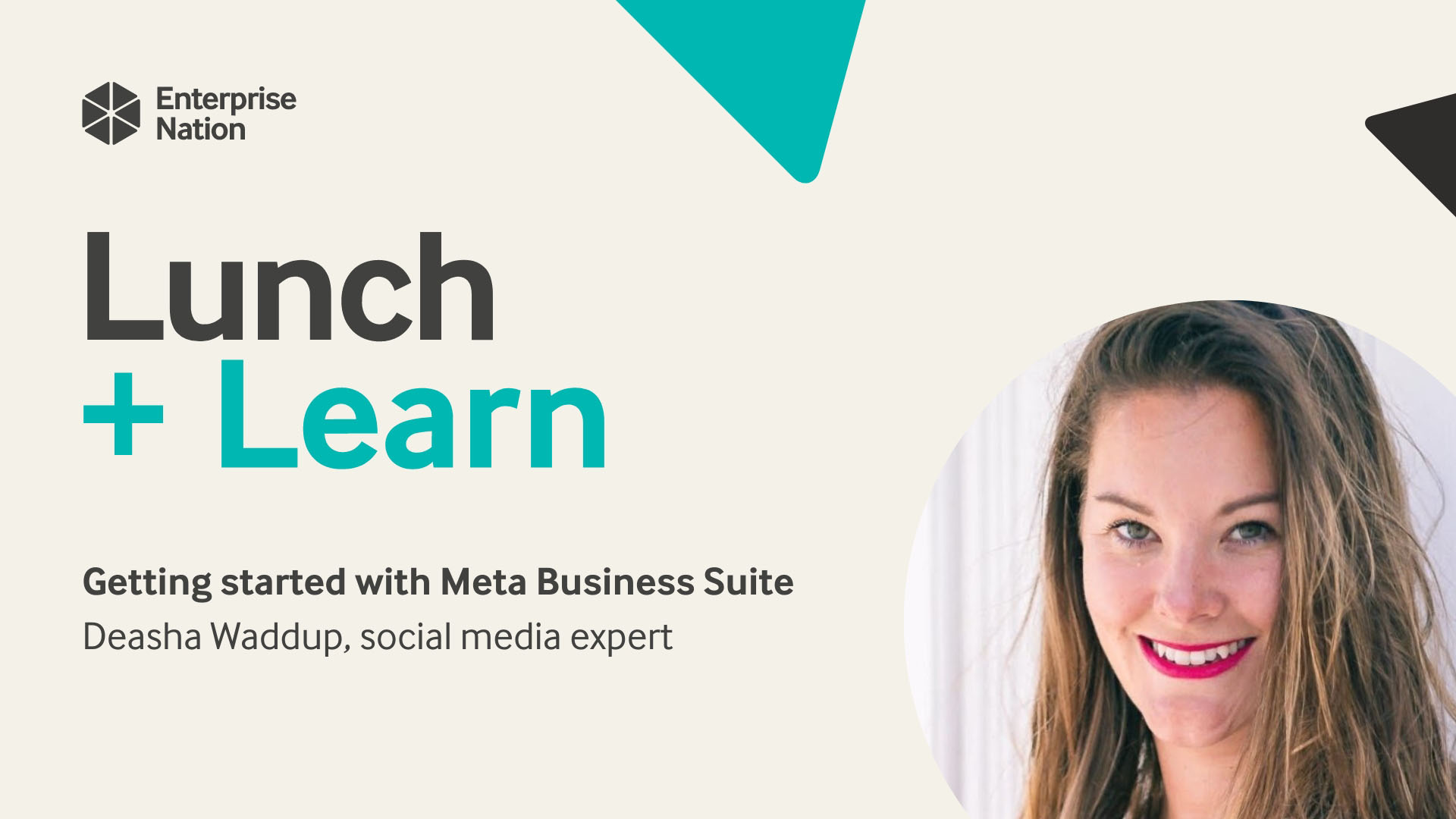 Lunch and Learn: Getting started with Meta Business Suite | Enterprise ...