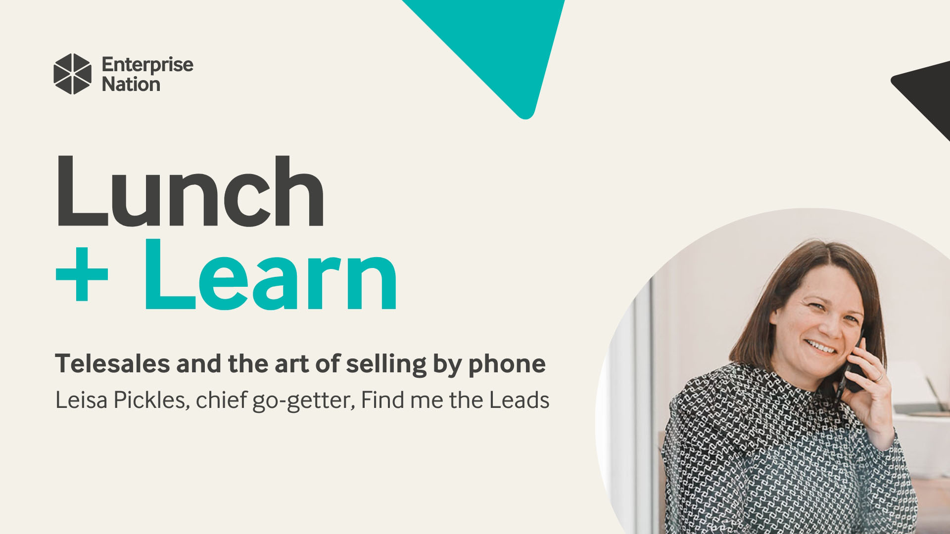 Lunch and Learn: Telesales and the art of selling by phone | Enterprise ...