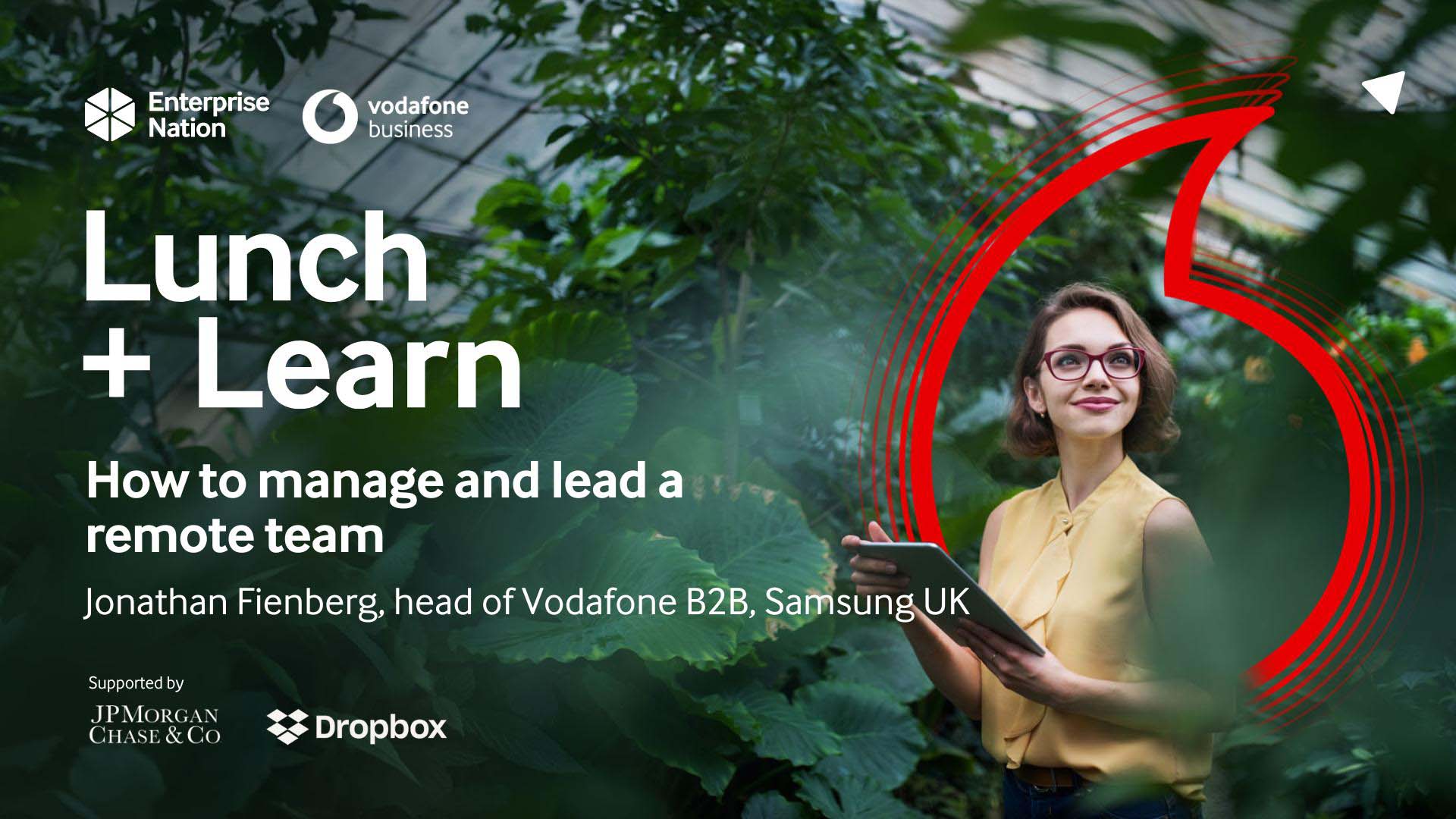 Lunch and Learn: How to manage and lead a remote team | Enterprise Nation