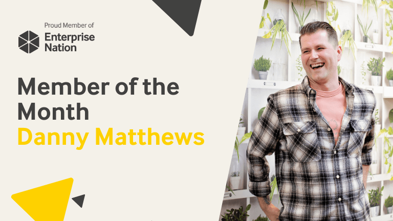 Member of the Month: Danny Matthews | Enterprise Nation