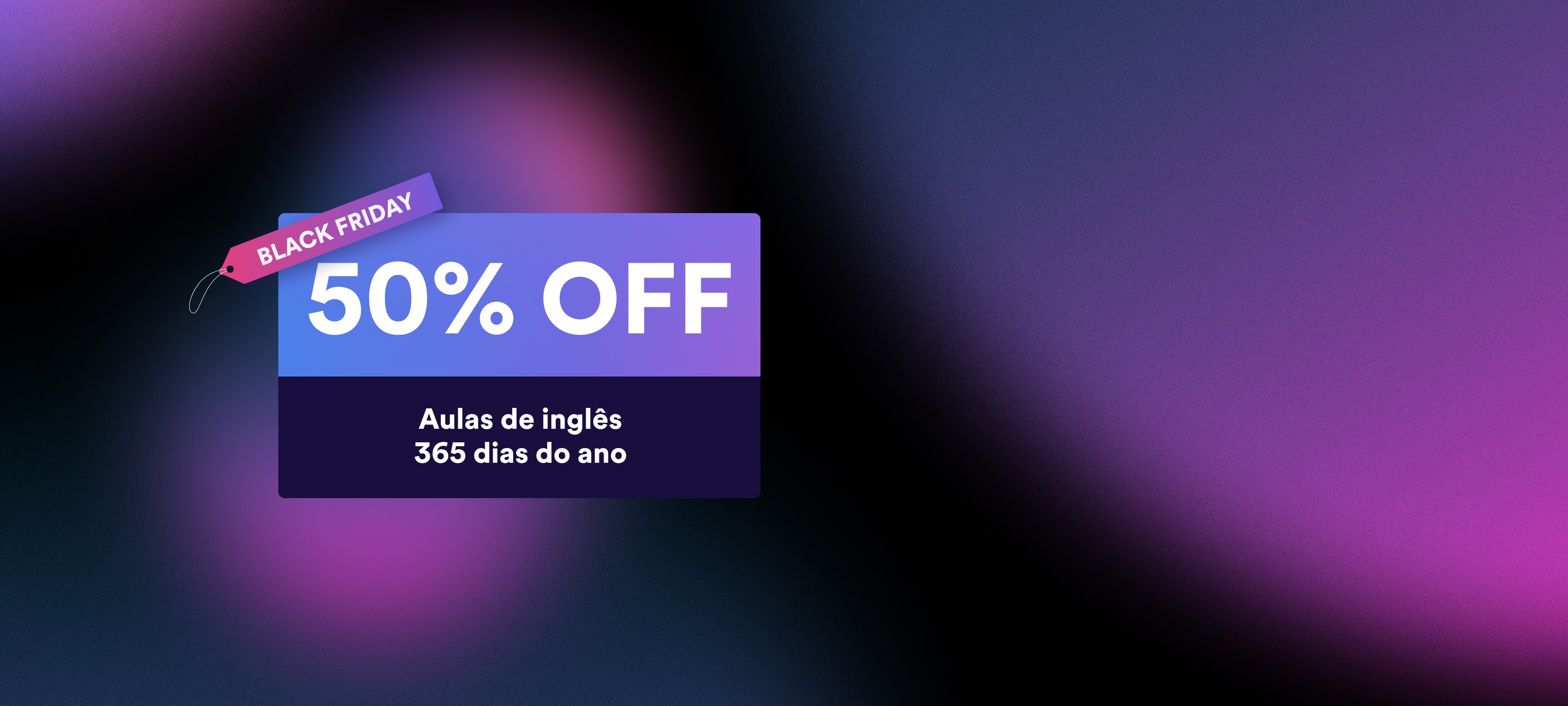 Curso de inglês com 50% OFF | Oferta especial de Black Friday! | EF ...