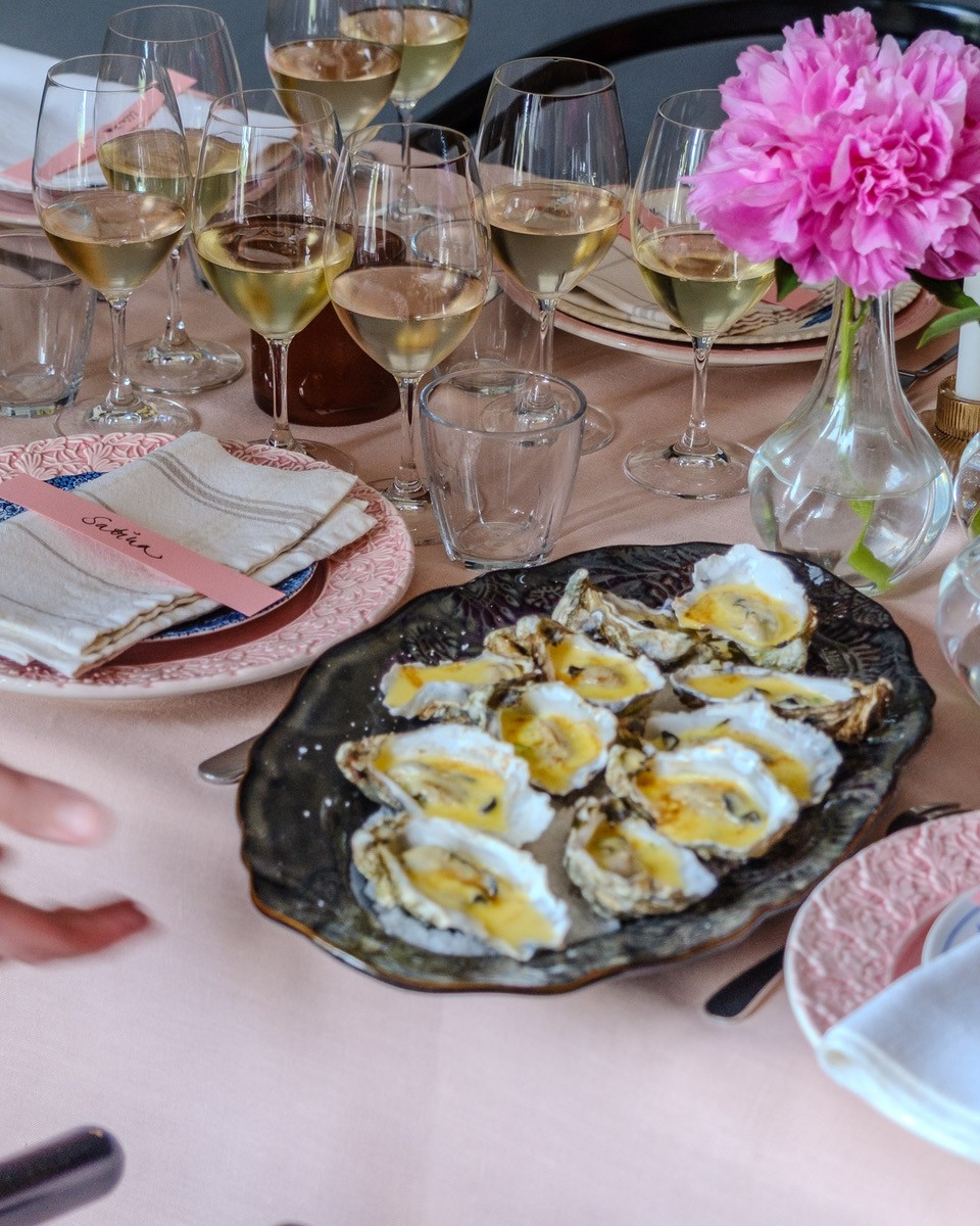 Gratinerade ostron recept av Maria Toren - med tips på vin — Ward Wines