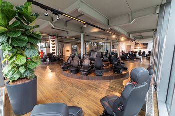 Seat for construction machinery