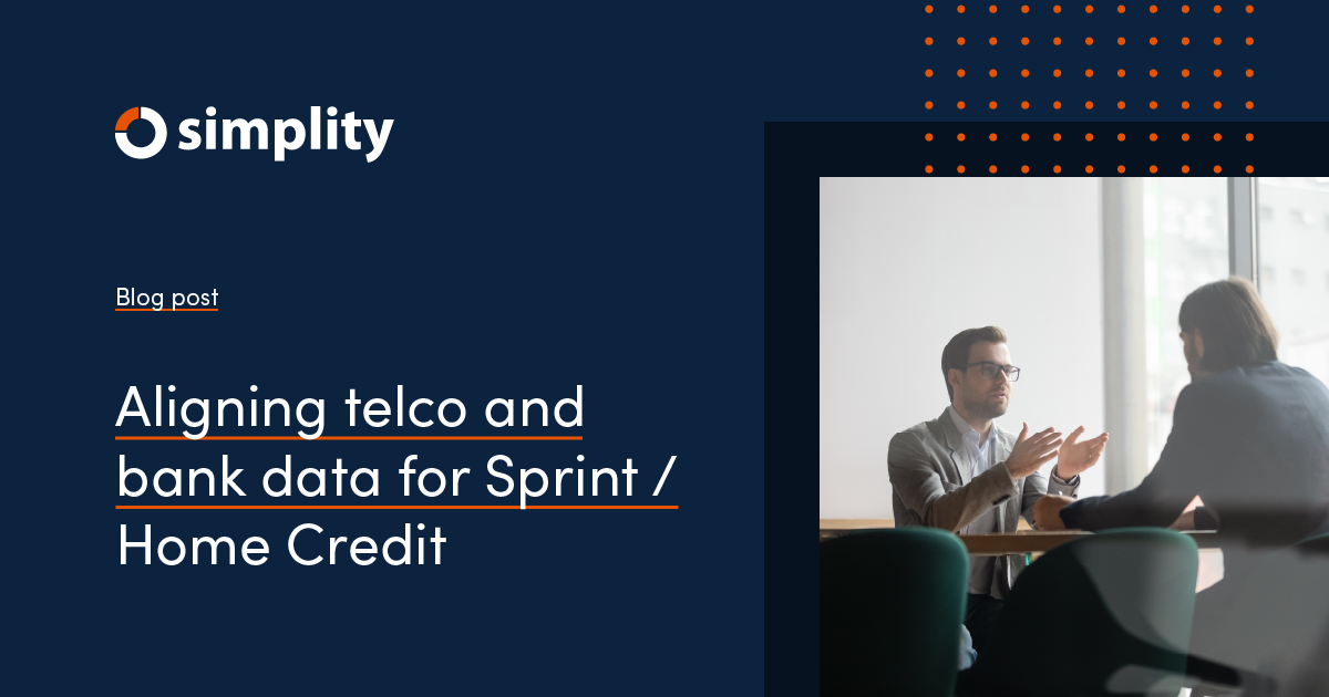 Simplity Case Study | Aligning Telco and Bank Data for Sprint