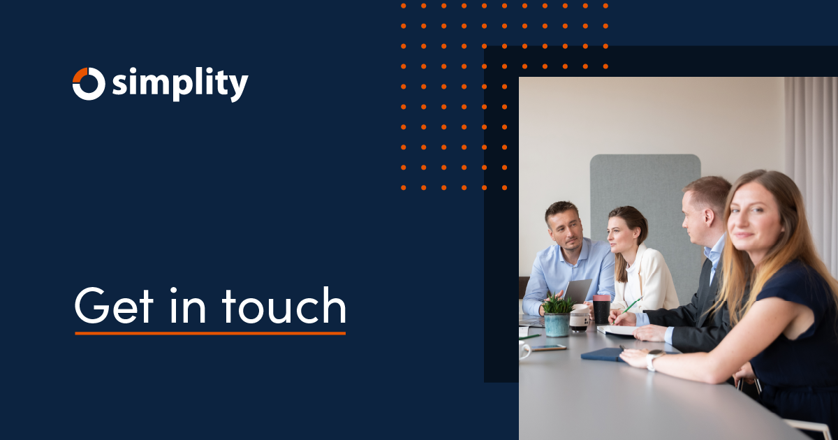 Get in touch and let's discuss how we can help you | Simplity
