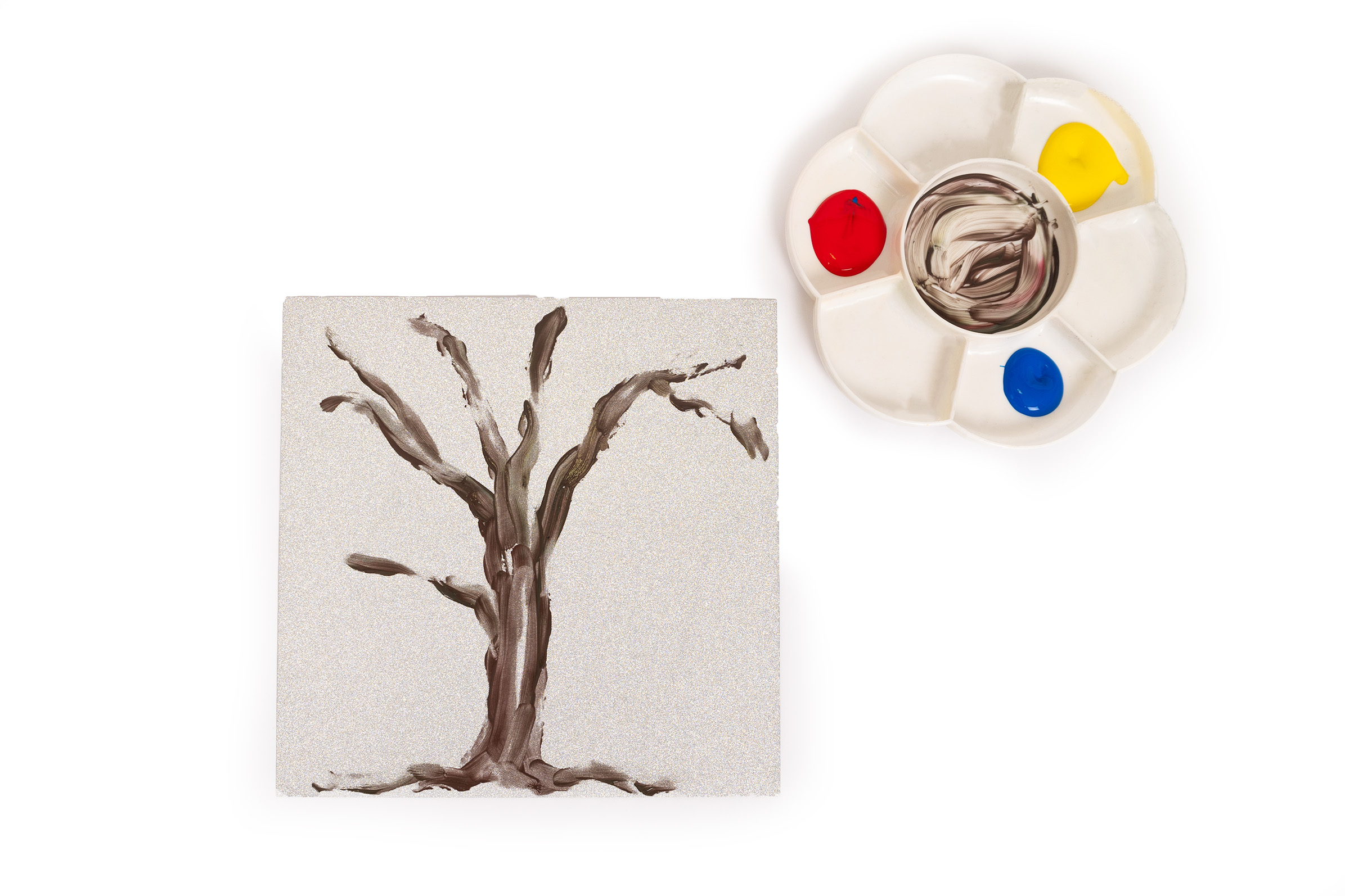 Finger Painting The Four Seasons