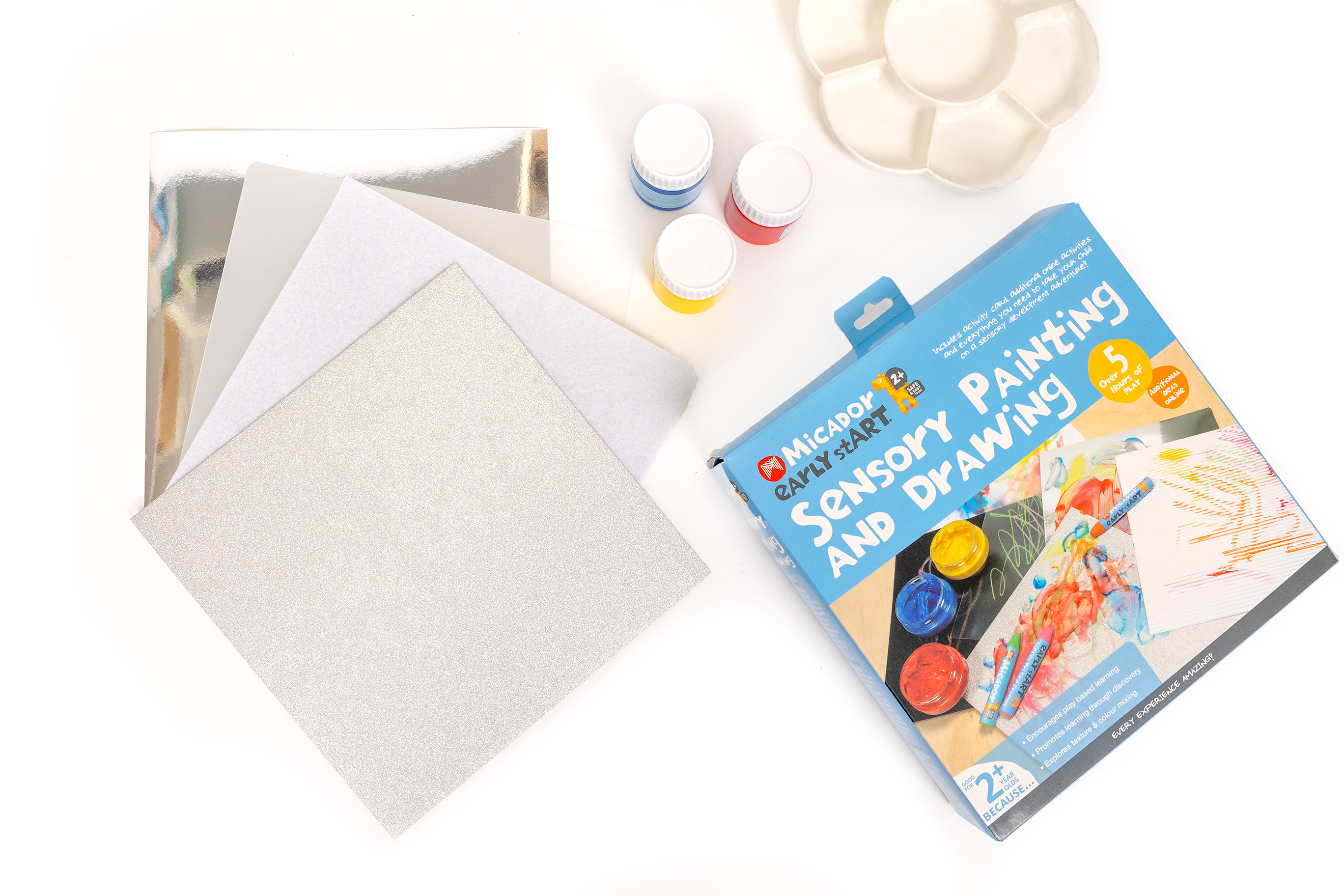 Finger Painting The Four Seasons