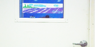 Acrylic Paint Door Sign