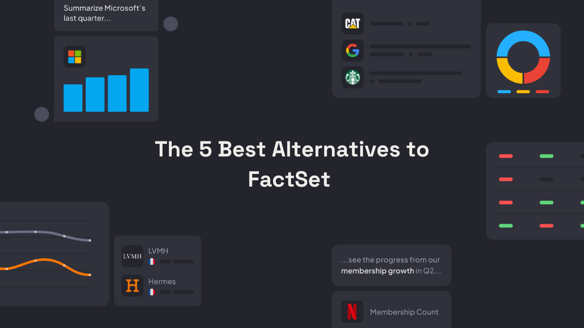 The 5 Best Alternatives to FactSet - Fiscal.ai