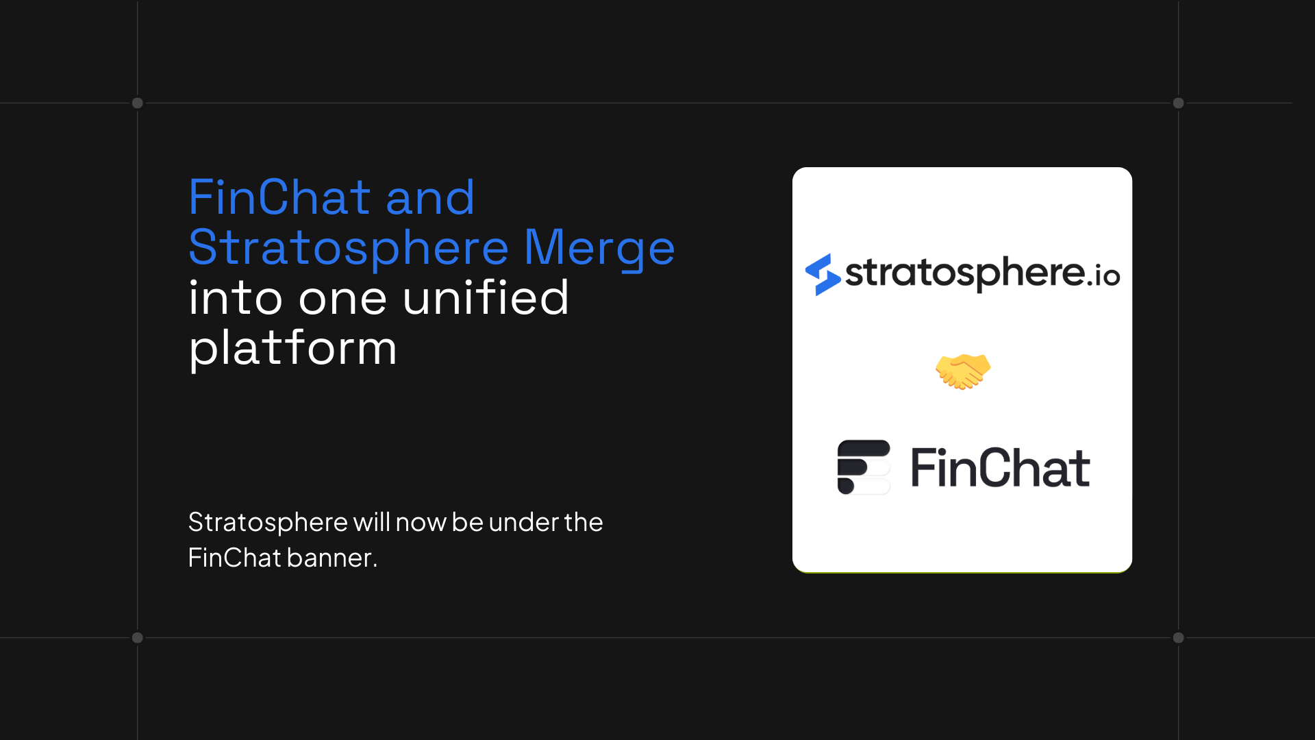 FinChat and Stratosphere Merge into one unified platform - Fiscal.ai