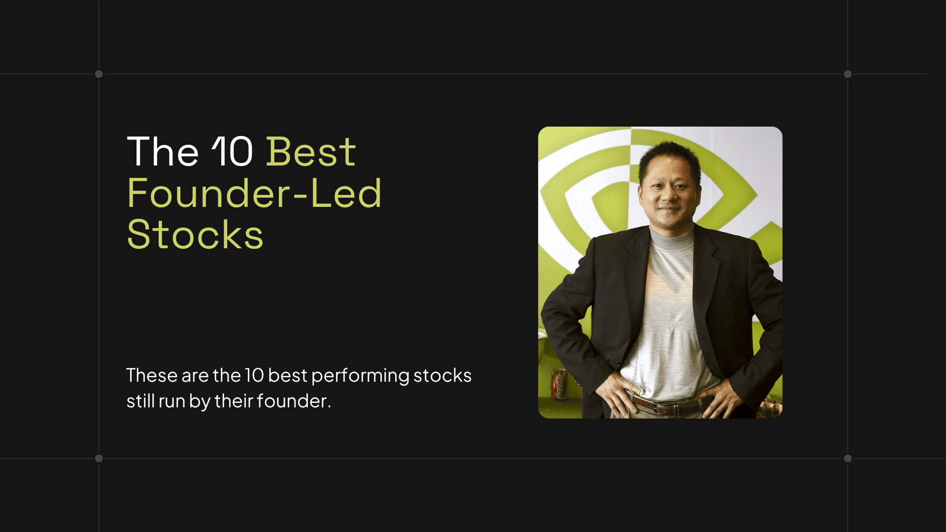 The 10 Best Founder-Led Stocks - Fiscal.ai