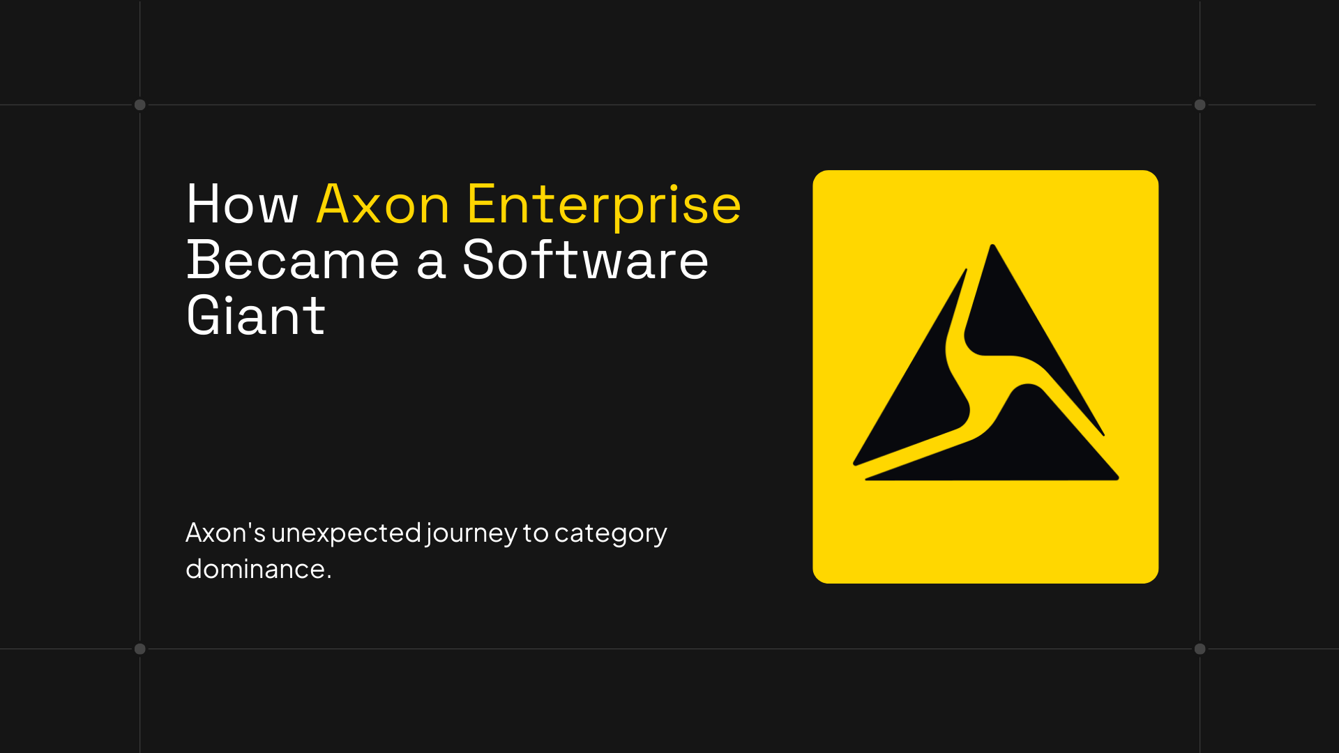 How Axon Enterprise Became a Software Giant - Fiscal.ai