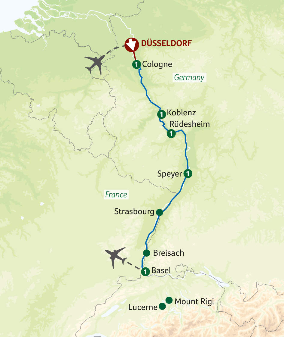 Tour | Enchanting Towns of the Rhine | Titan Travel | TTSV4