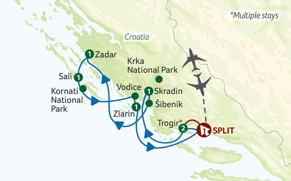 Adriatic Coastal Explorer - Croatia Escorted Tour & Cruise