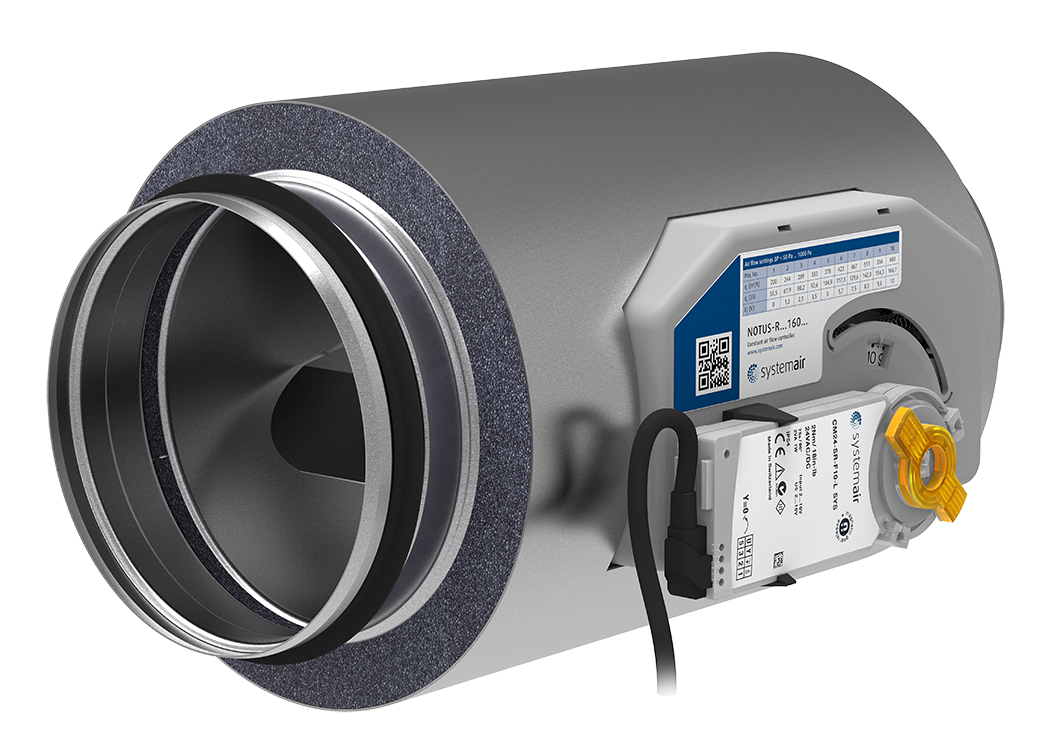 NOTUS-R Constant Air Volume Controllers · Systemair