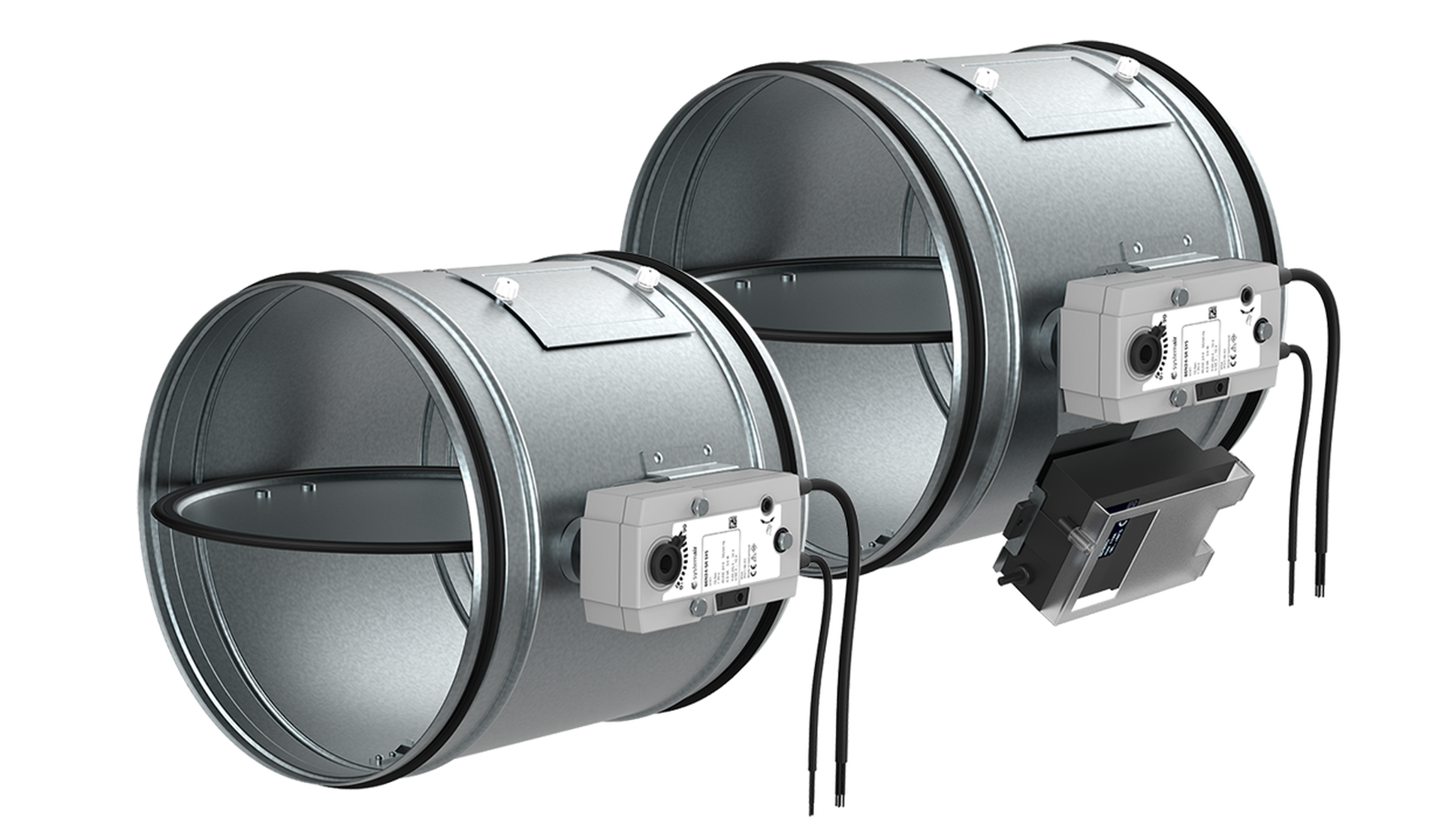 S-RA1 Runde Entrauchungsklappen · Systemair