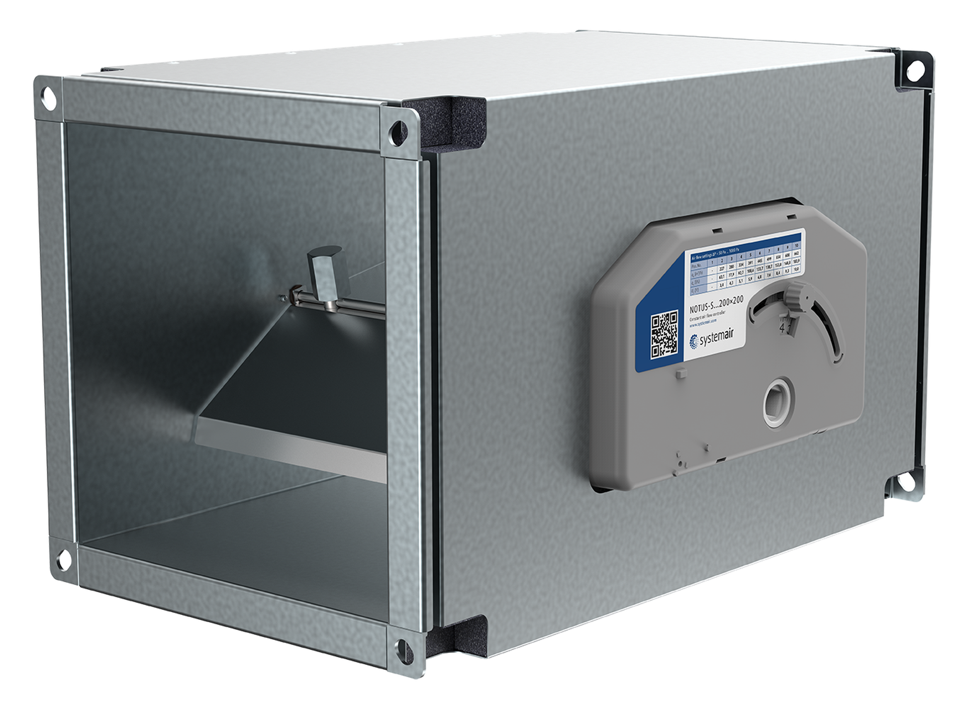 NOTUS-S Constant Air Volume Controllers · Systemair