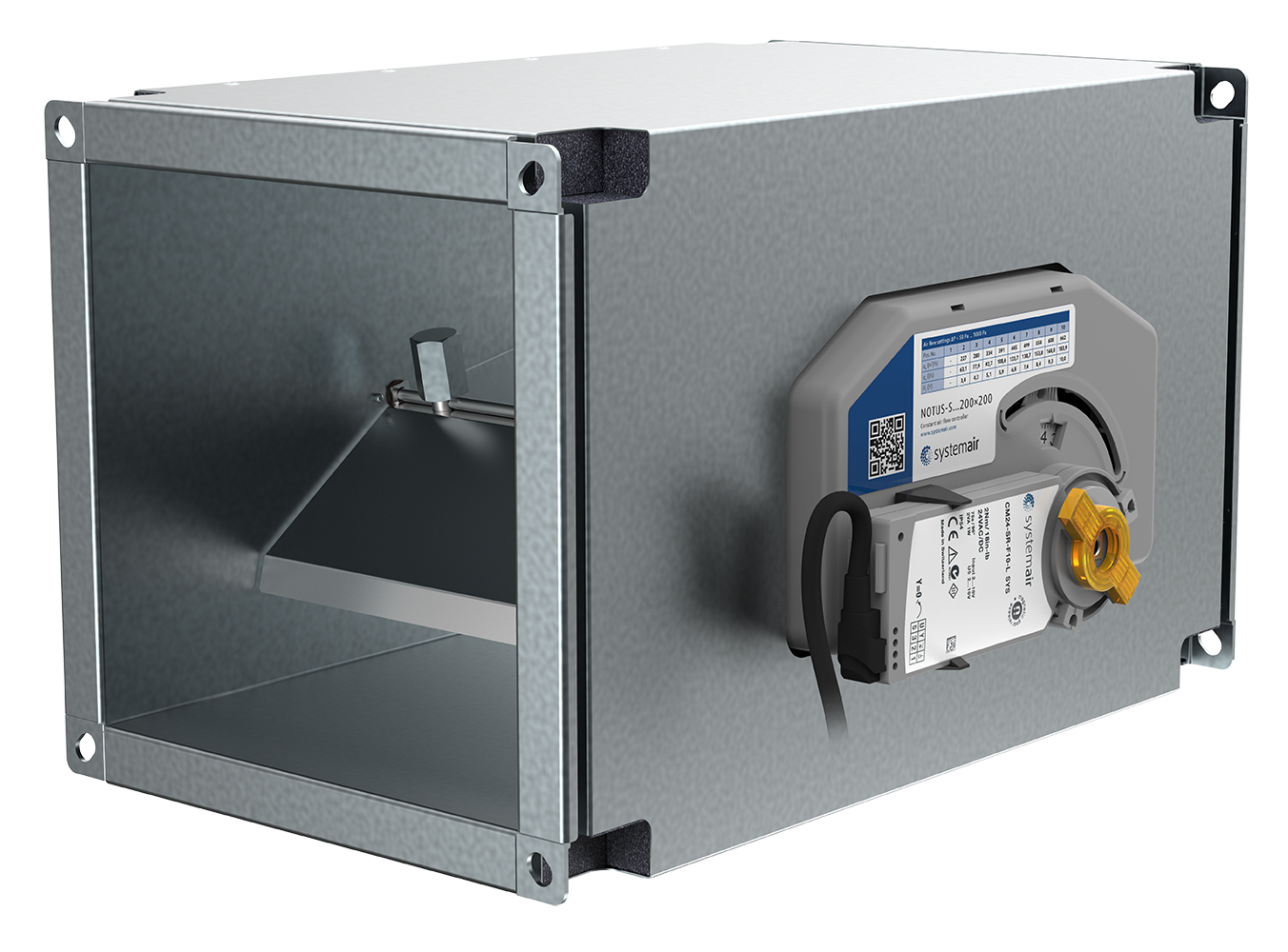 NOTUS-S Constant Air Volume Controllers · Systemair