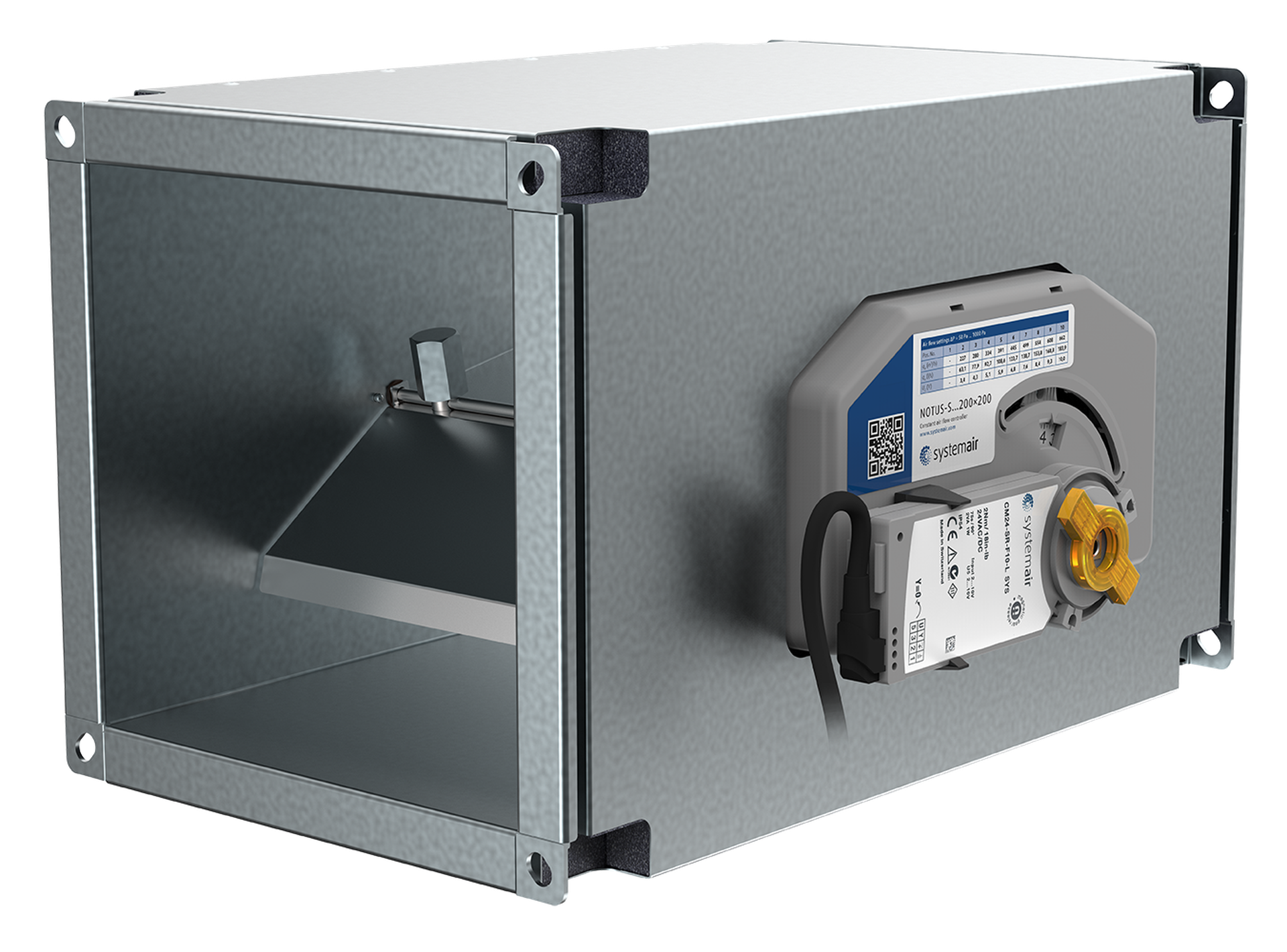 NOTUS-S Constant Air Volume Controllers · Systemair