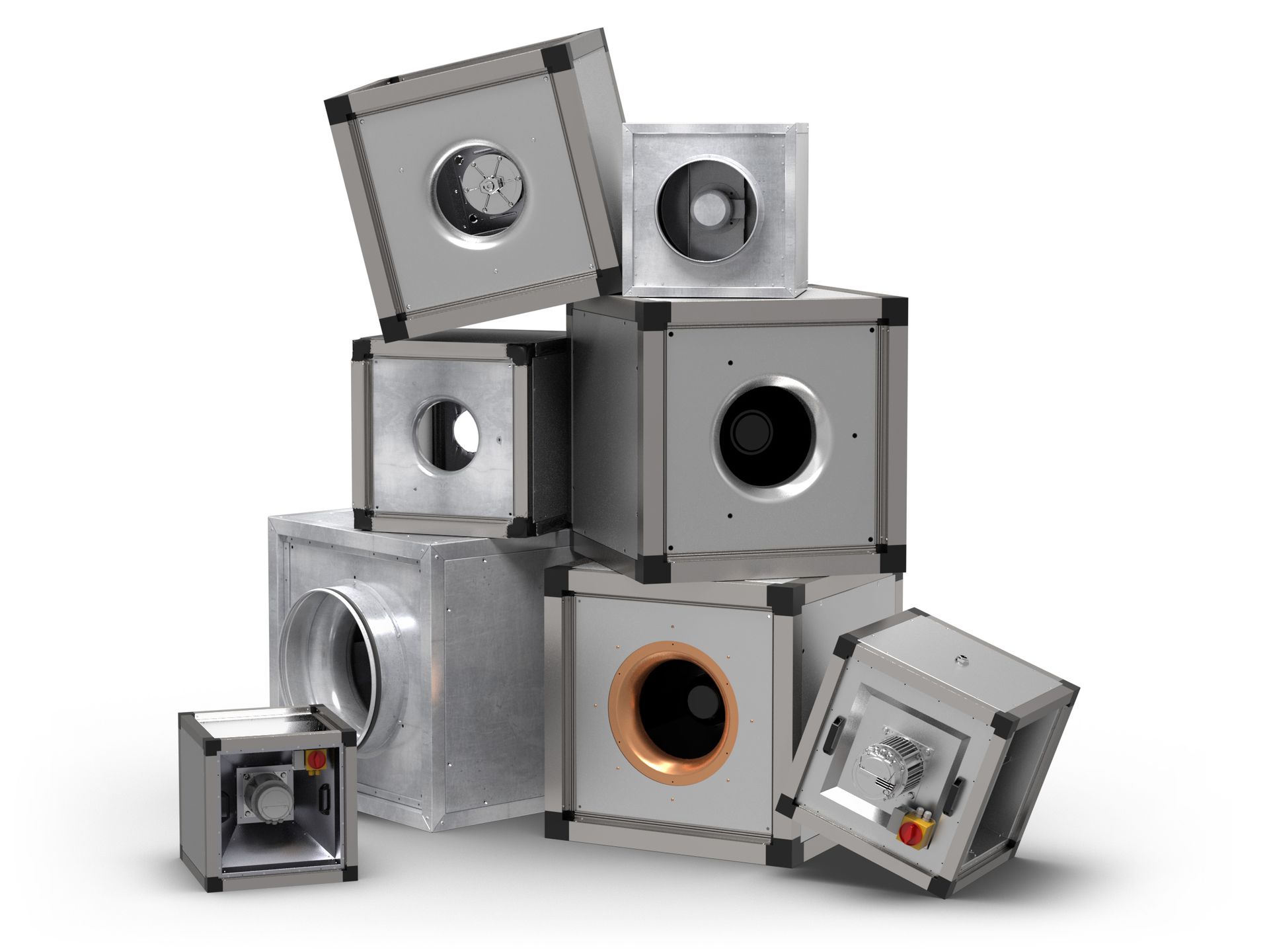 MUB Insulated duct fans · Fans can be flexible too. · Systemair