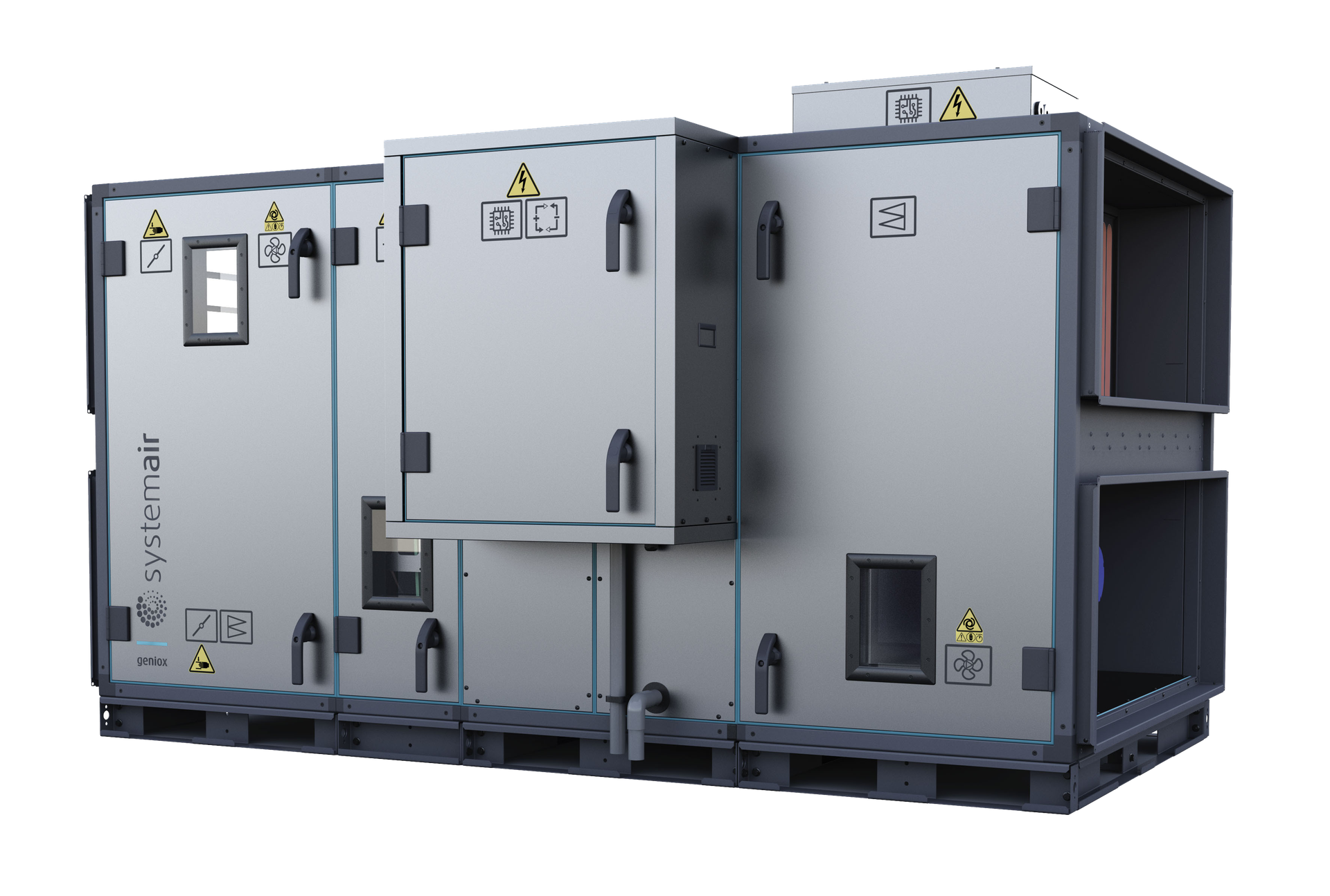 Geniox Luftbehandlingsaggregat · Luftbehandlingsaggregat med stor ...