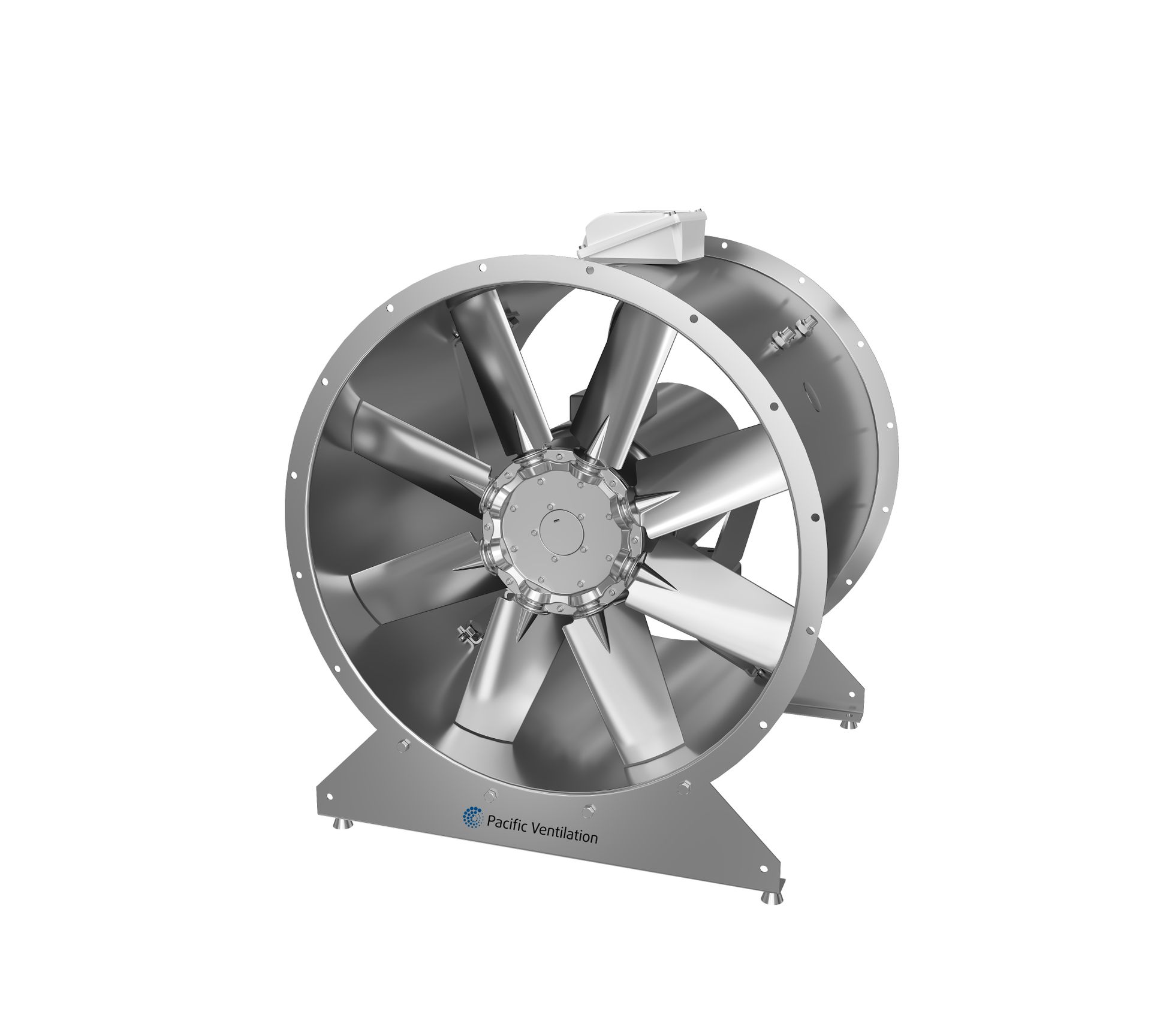 AX Axial Fans · Heat. Smoke. Pollution. Gone! · Pacific Ventilation