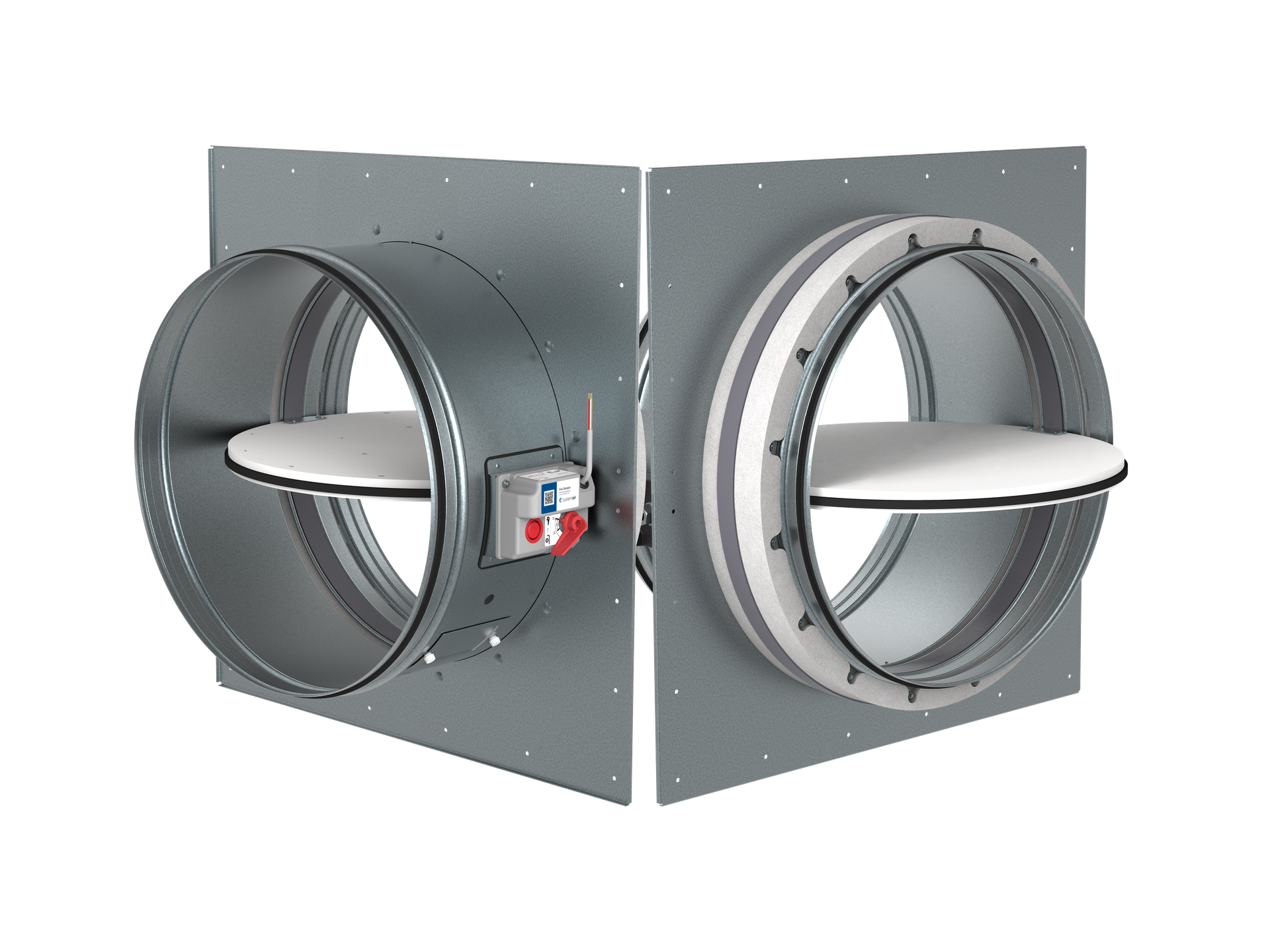 FDR-3G_KR Circular Fire Dampers · Systemair