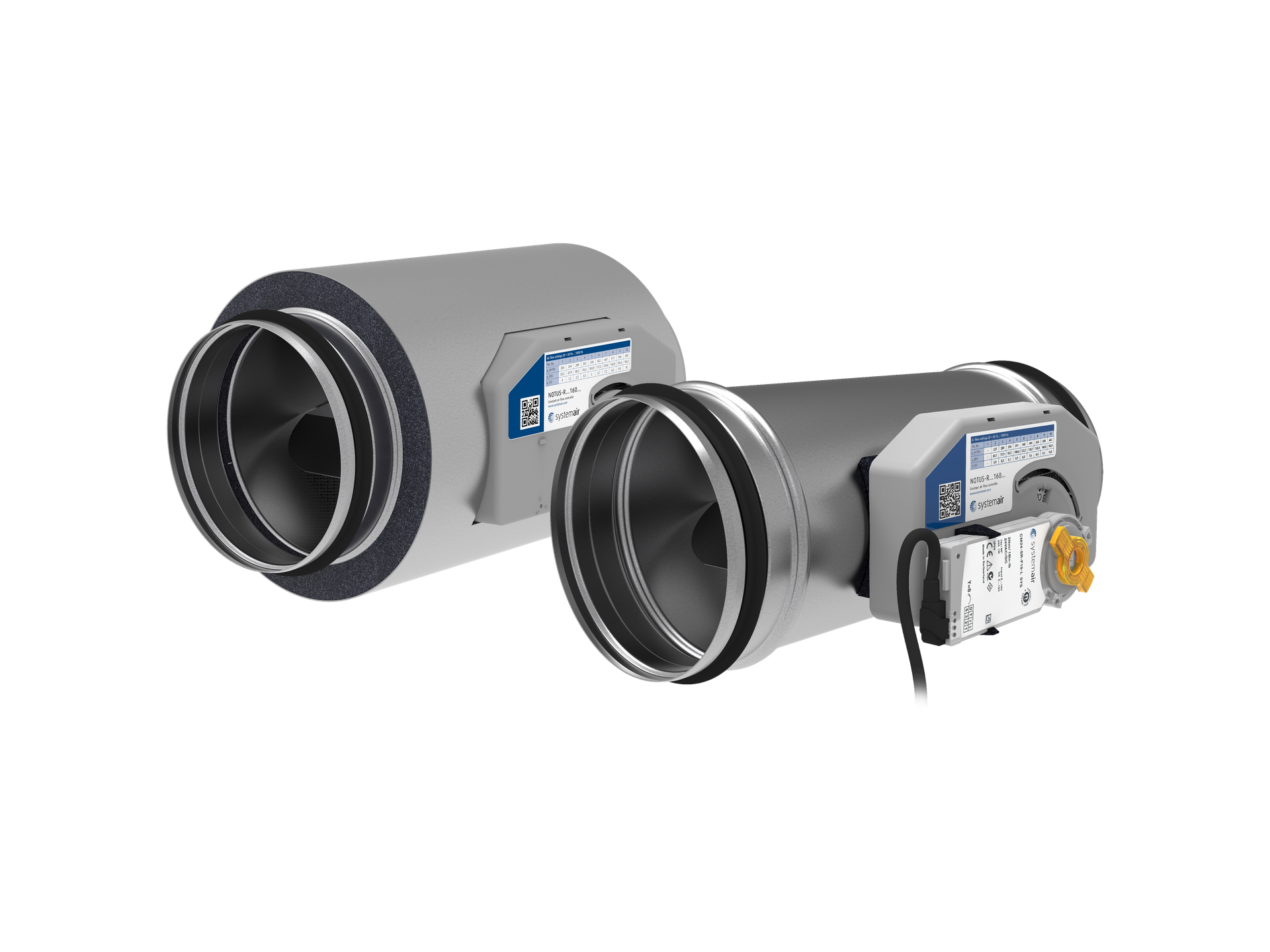NOTUS-R Constant Air Volume Controllers · Systemair