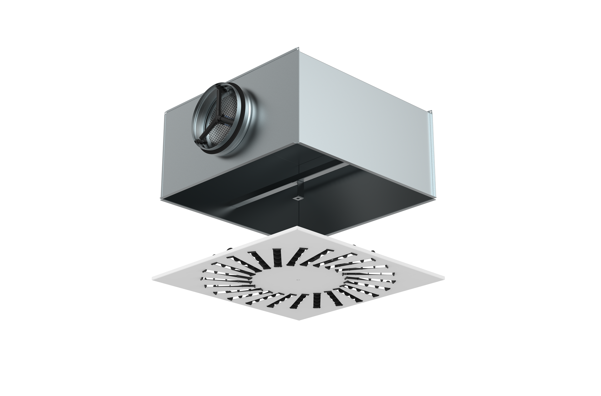 VVKR Swirl Diffusers · Flexible airflow, effortless control · Systemair