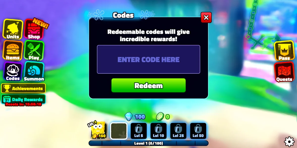 New codes SpongeBob Tower Defense 2025 | Twads.GG Blog