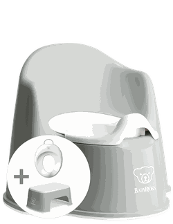 Potty training bundle Gray/White, kit for toilet training for your ...