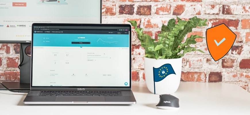 Completely safe with WebinarGeek | WebinarGeek