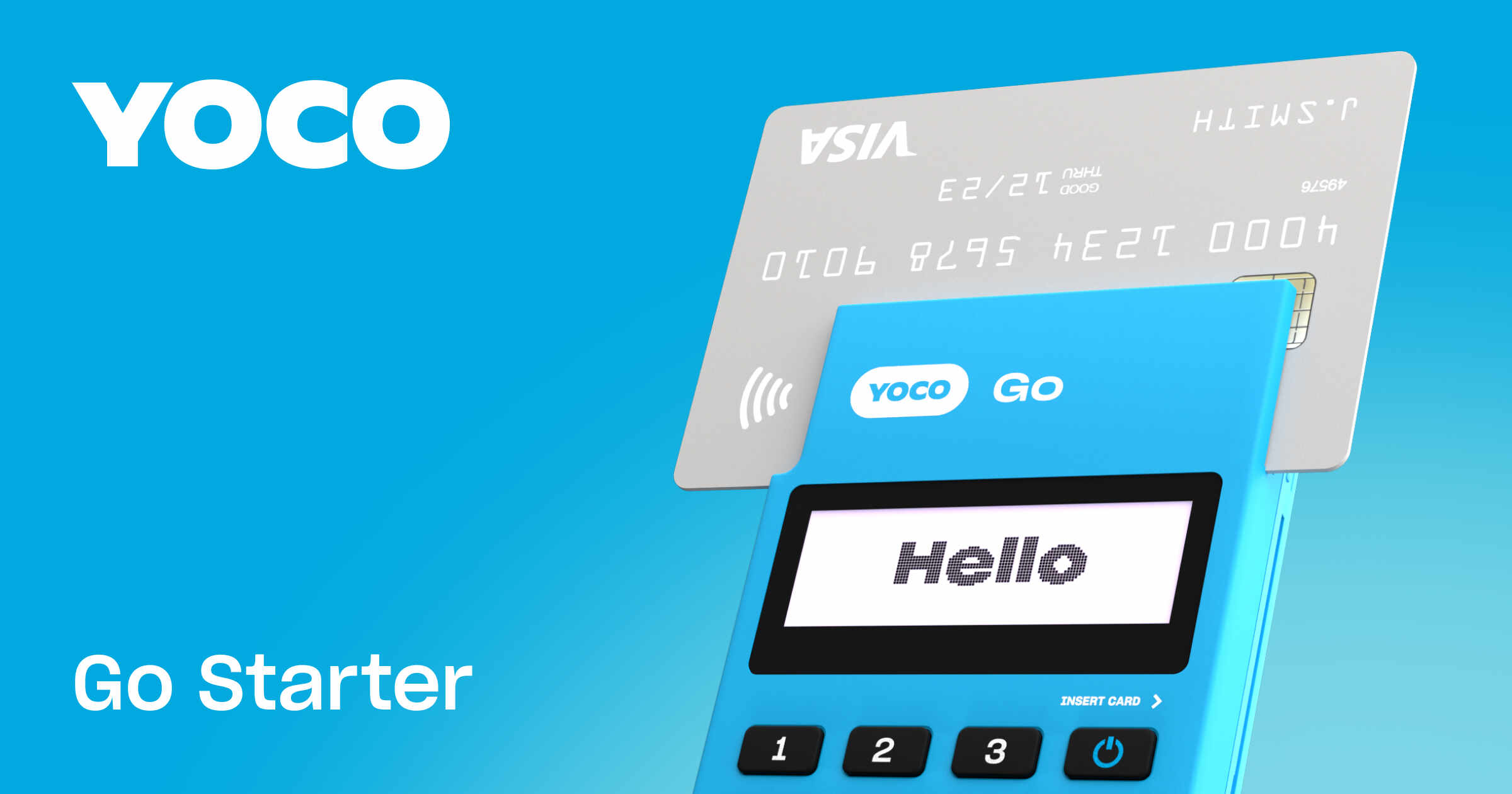 Yoco Go Starter Card Machine - Fast & Affordable Payments
