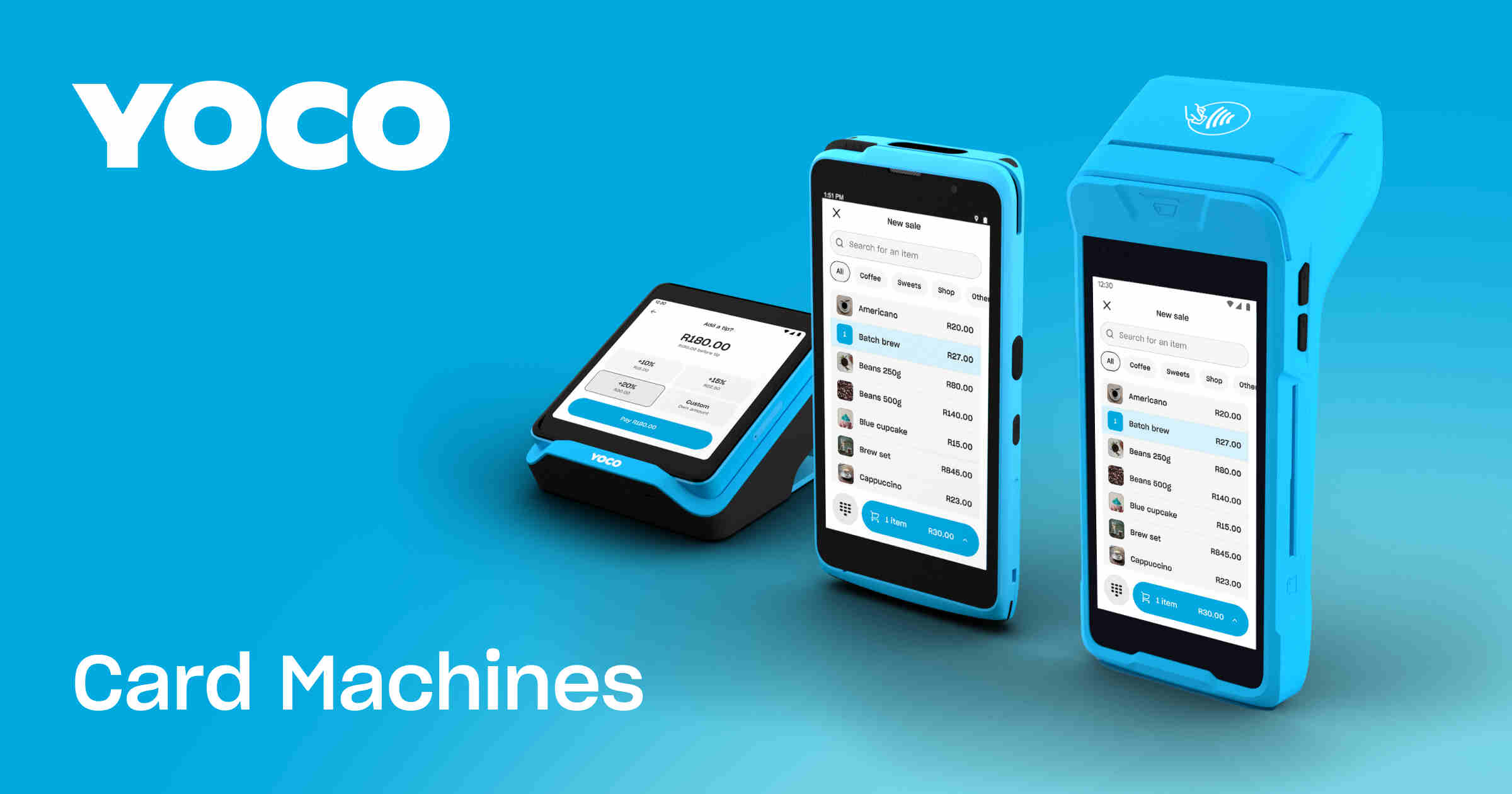 Card Machines for Small & Medium Sized Businesses | Yoco