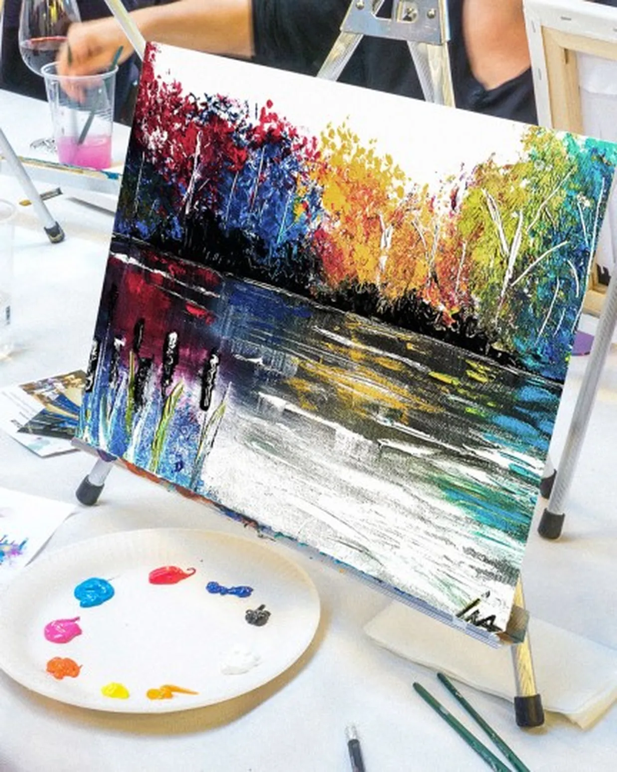 Abstrakt malen lernen