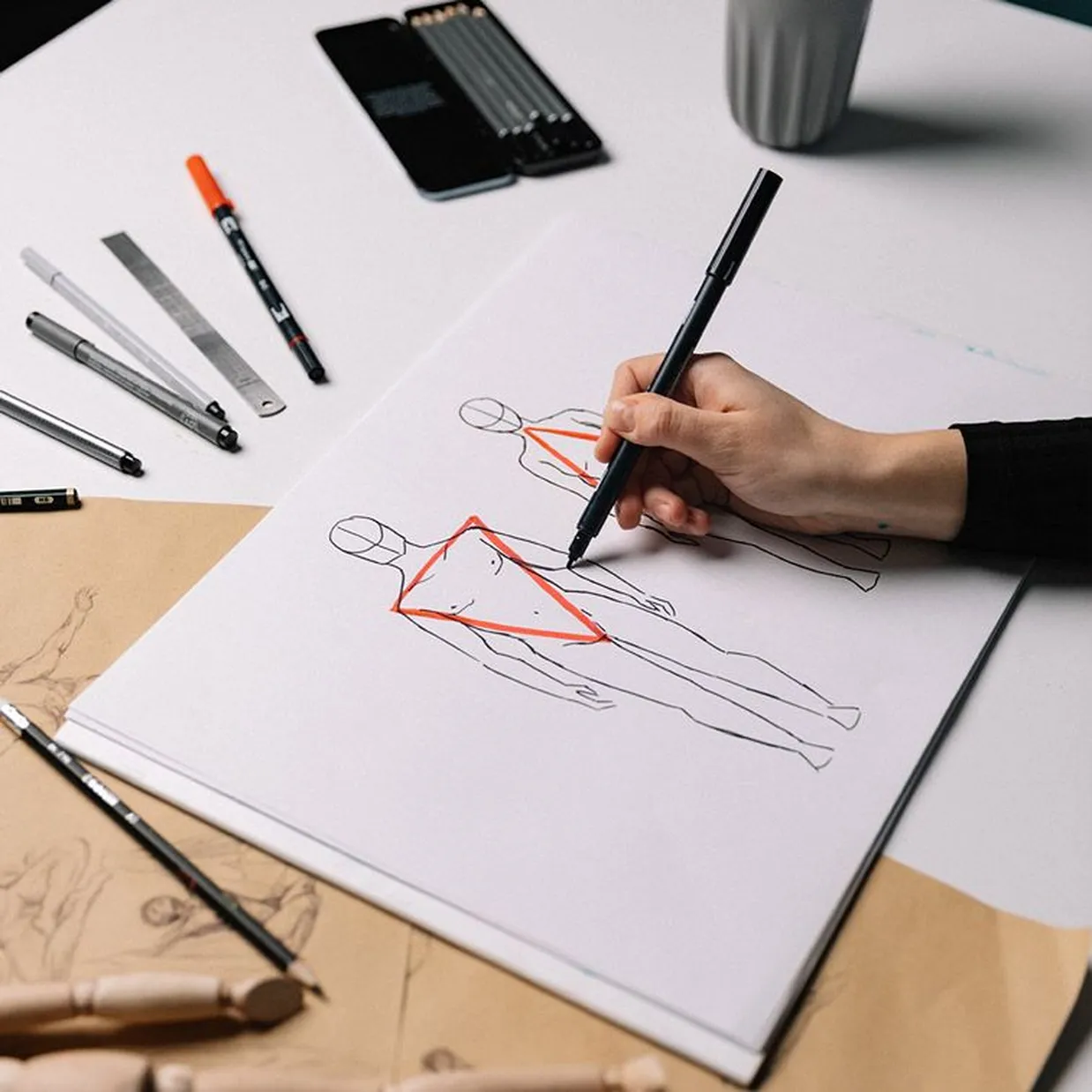 Menschen zeichnen lernen